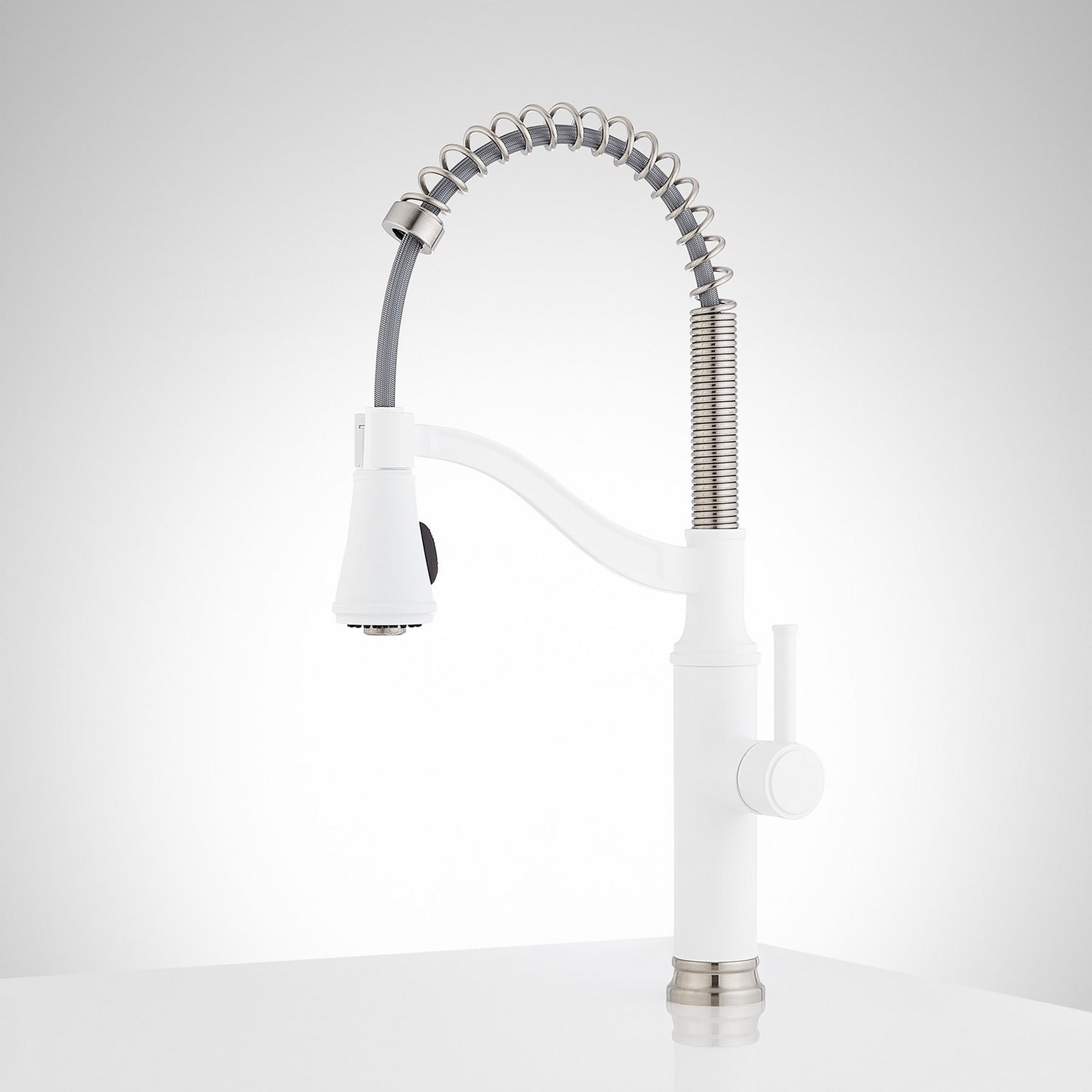 Caribana Single Handle Two-Tone Kitchen Faucet | Signature Hardware
