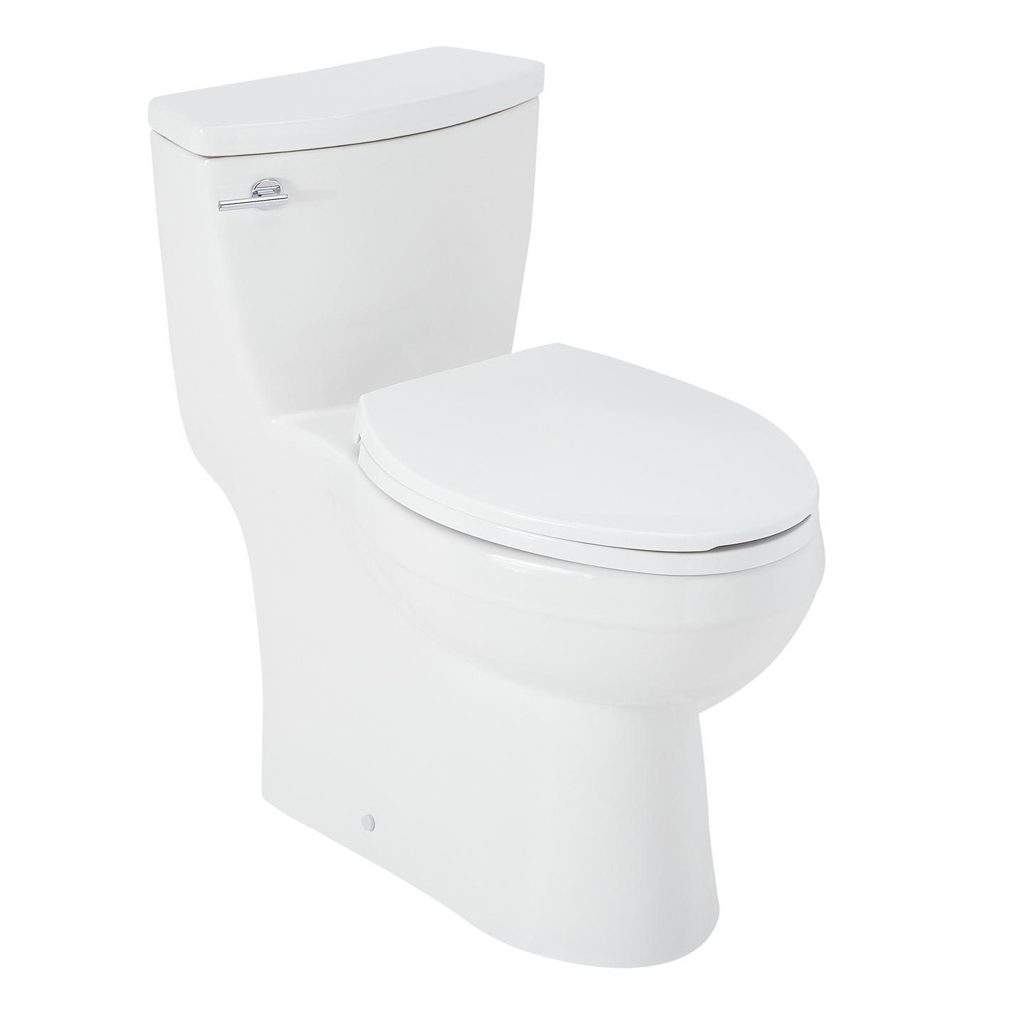 Brinstead One-Piece Elongated Skirted Toilet | Signature Hardware