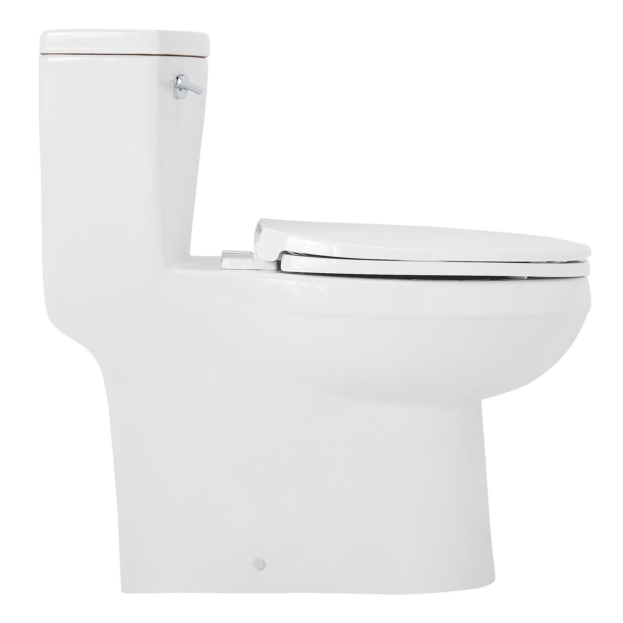 Brinstead One-Piece Elongated Skirted Toilet | Signature Hardware