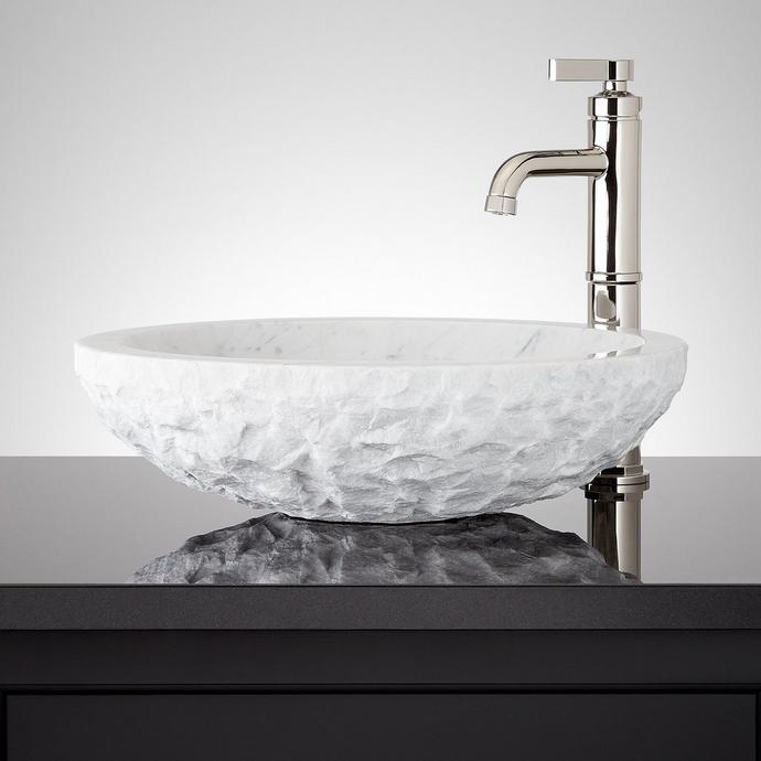 Stone Bathroom & Kitchen Sinks – Signature Hardware | Signature Hardware
