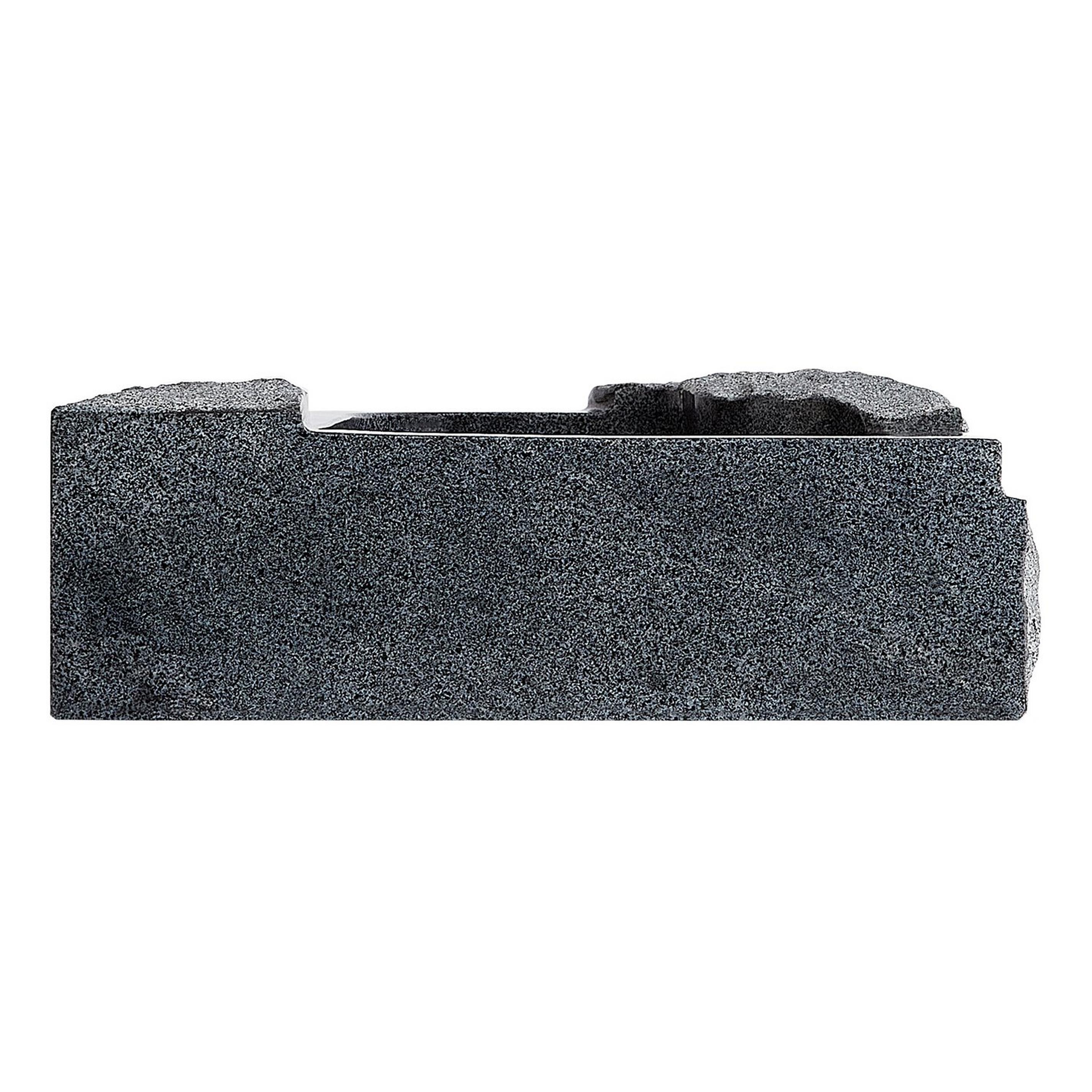 Ardwick Rectangular Granite Vessel Sink - Blue Gray | Signature Hardware