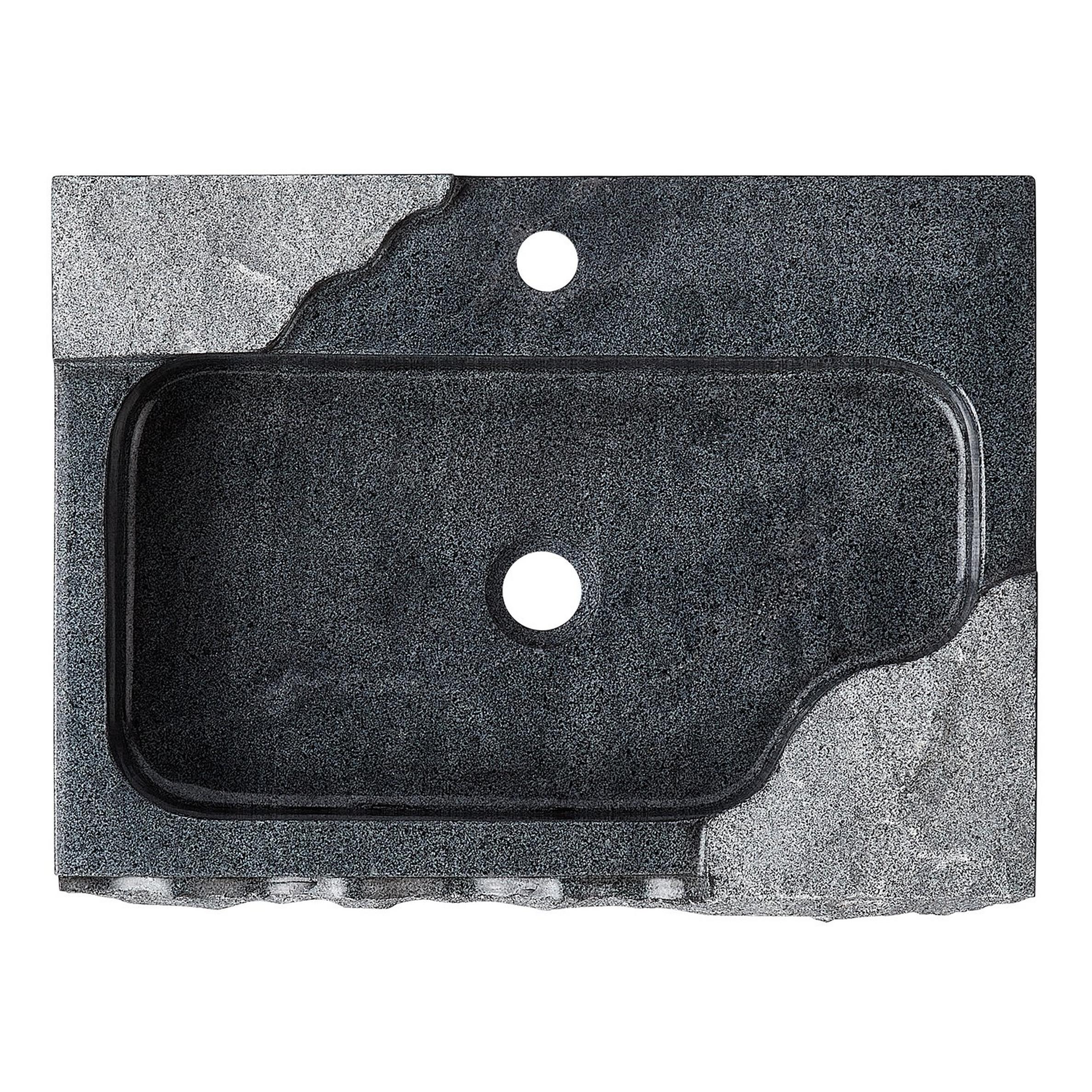 Ardwick Rectangular Granite Vessel Sink - Blue Gray | Signature Hardware
