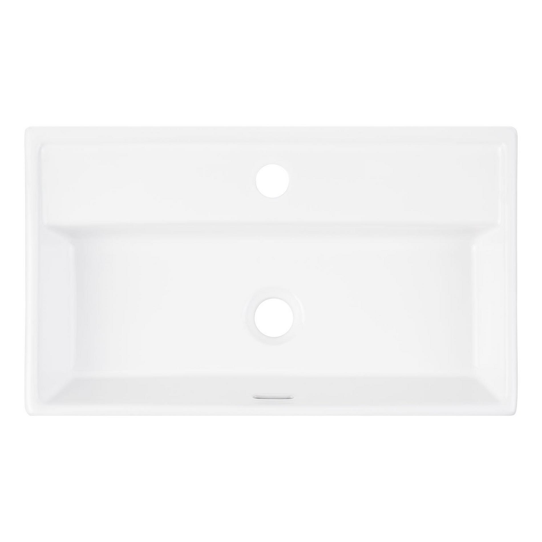 22" Kaisy Modern Porcelain Sink | Signature Hardware