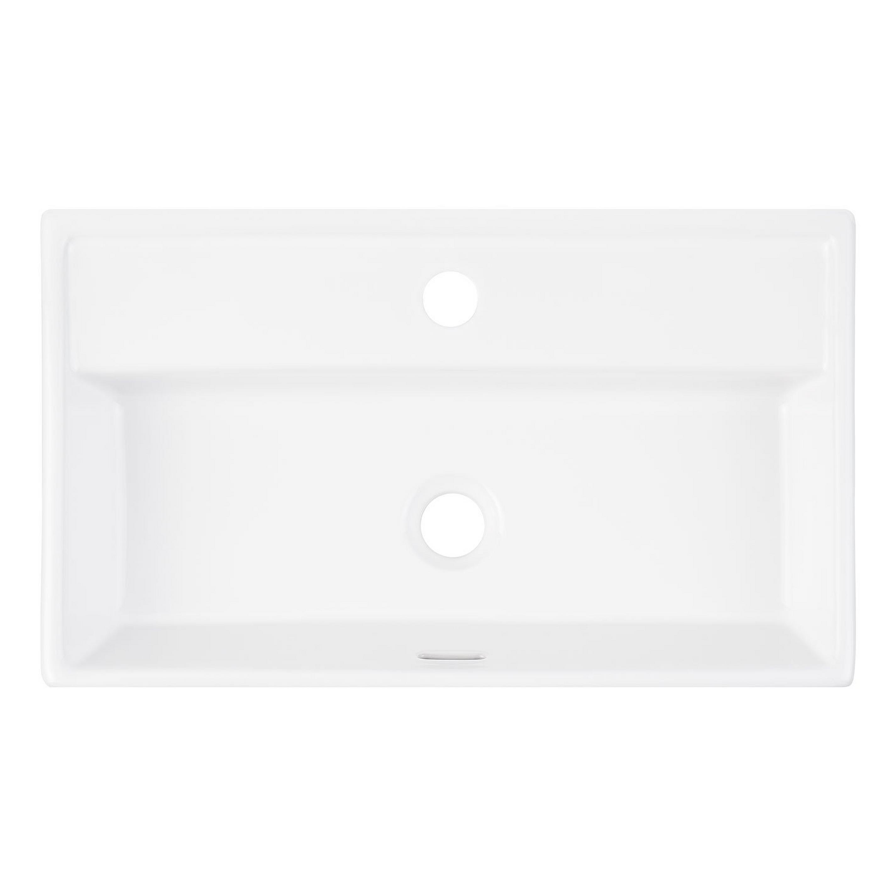 22" Kaisy Modern Porcelain Sink | Signature Hardware