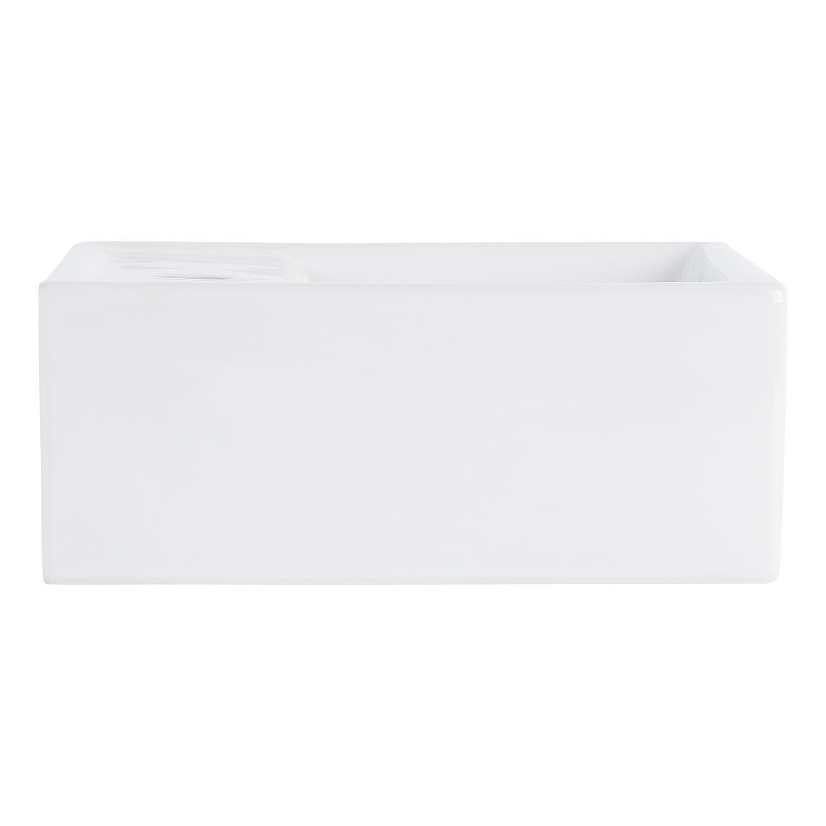 13" Kaisy Modern Porcelain Sink | Signature Hardware