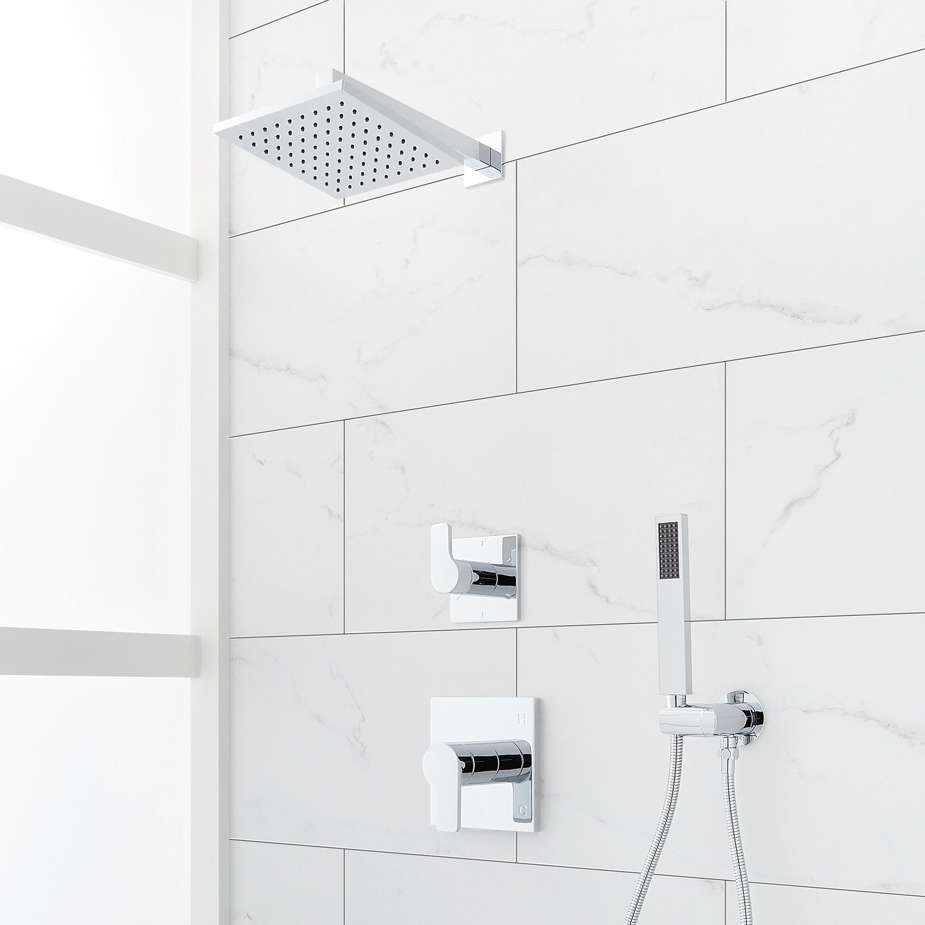 Hibiscus Pressure Balance Shower System with Hand Shower | Signature ...