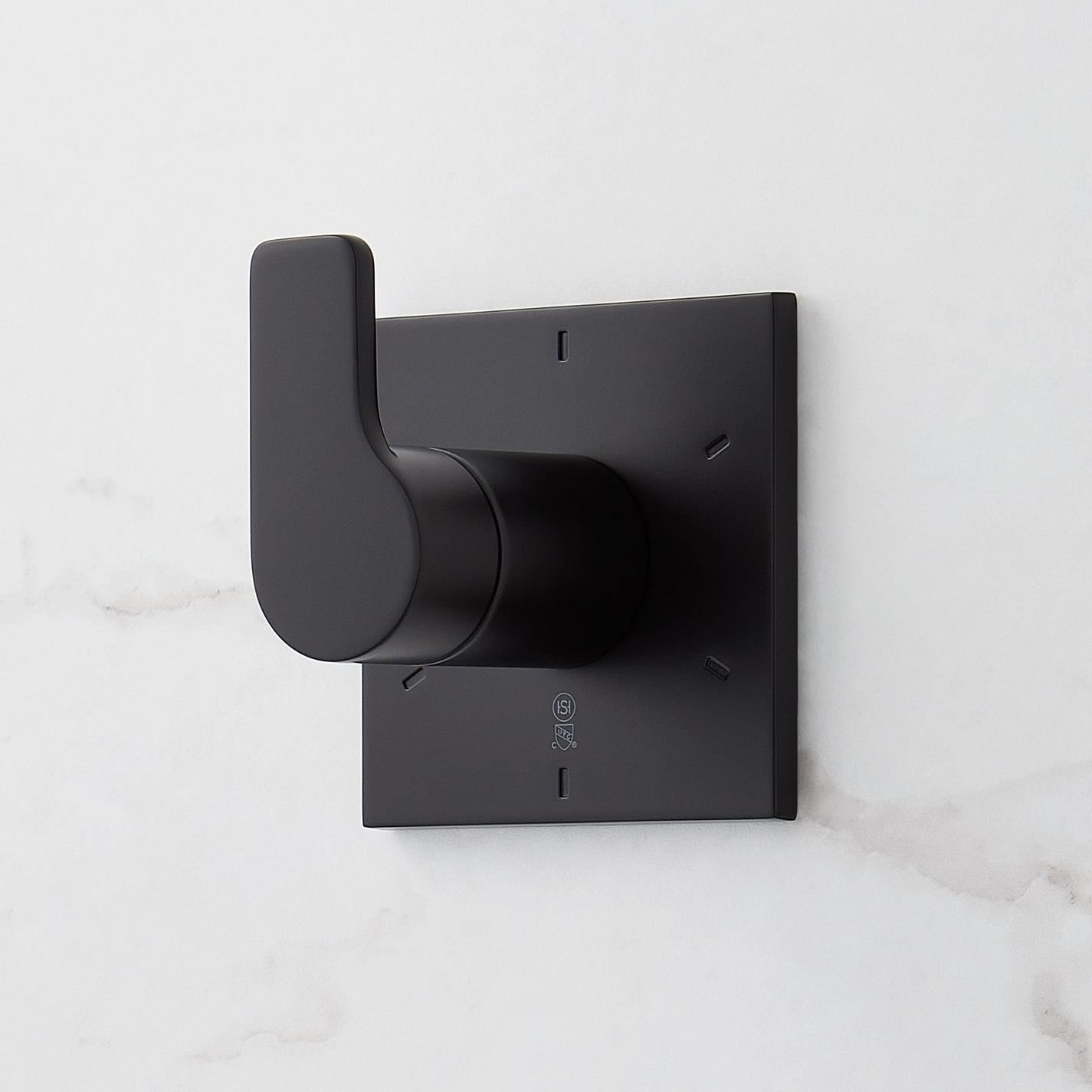 Hibiscus Thermostatic Shower System with 3 Body Sprays, Slide Bar and ...