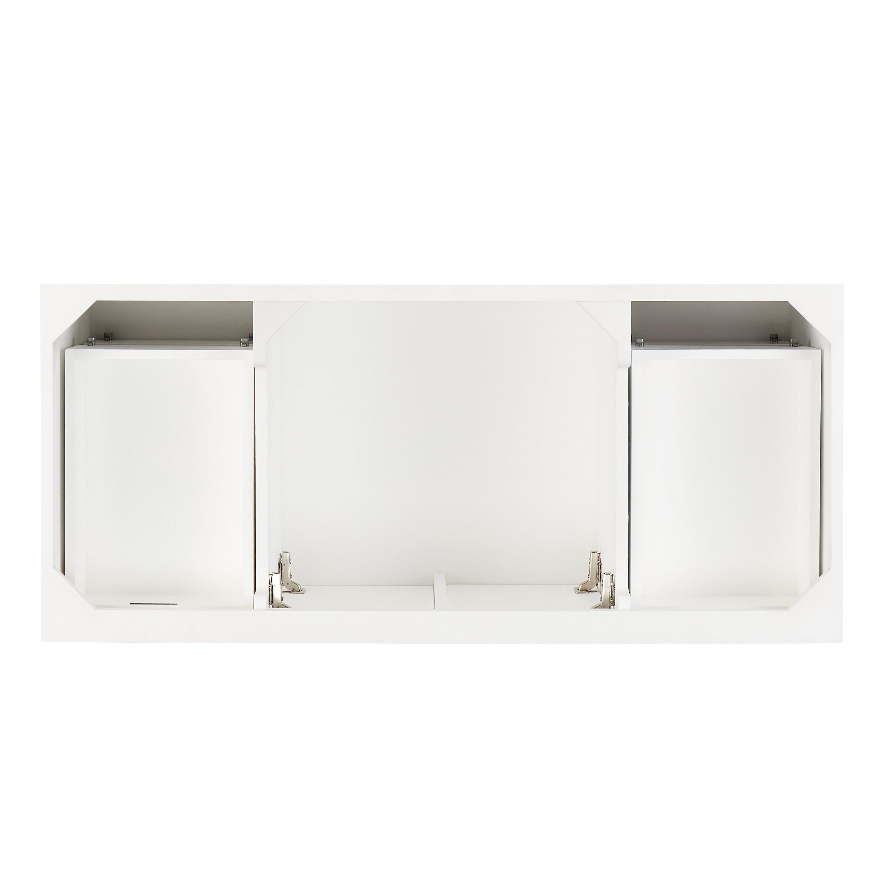 48" Novak Vanity - Bright White - Vanity Cabinet Only | Signature Hardware