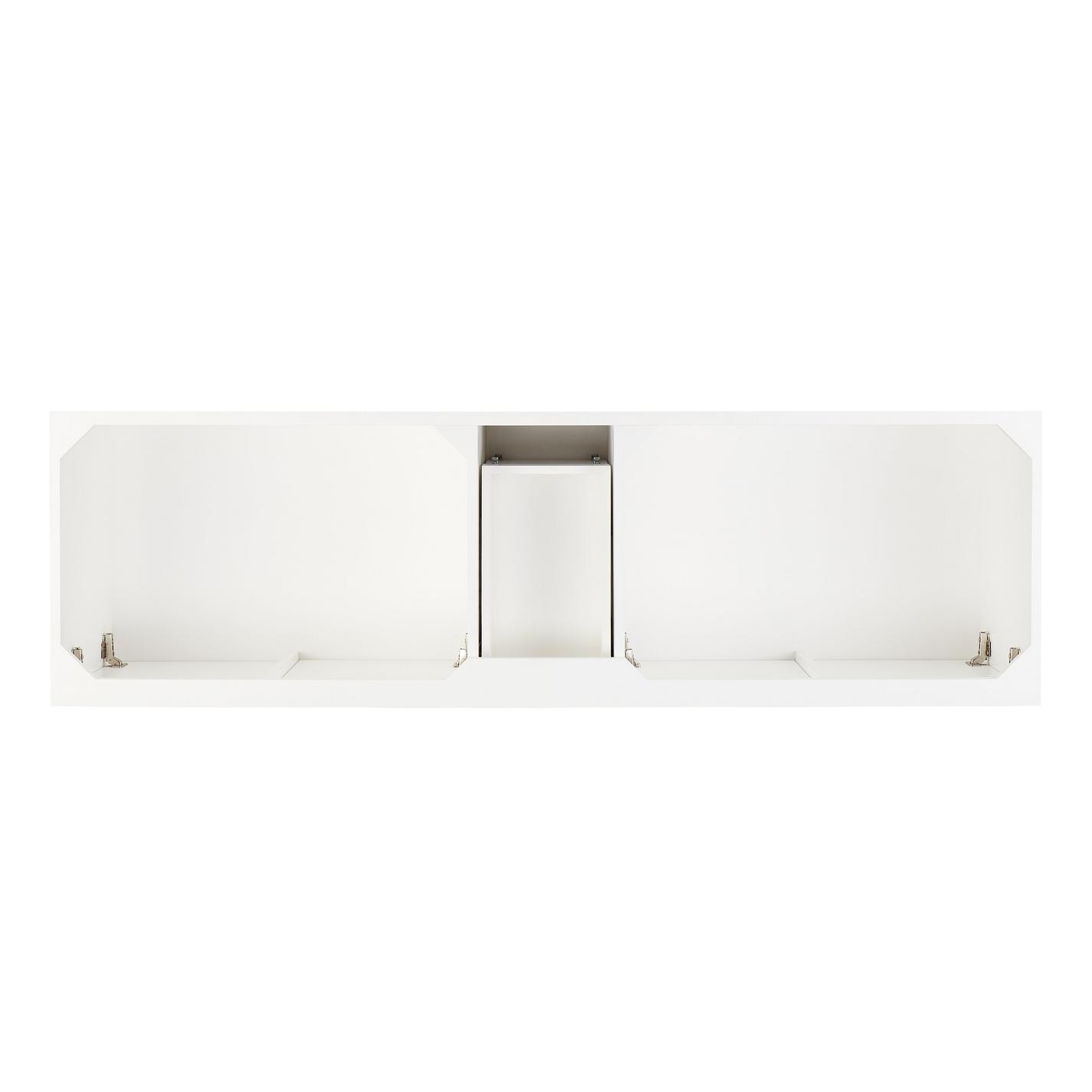 72" Novak Vanity with Undermount Sinks - Bright White | Signature Hardware