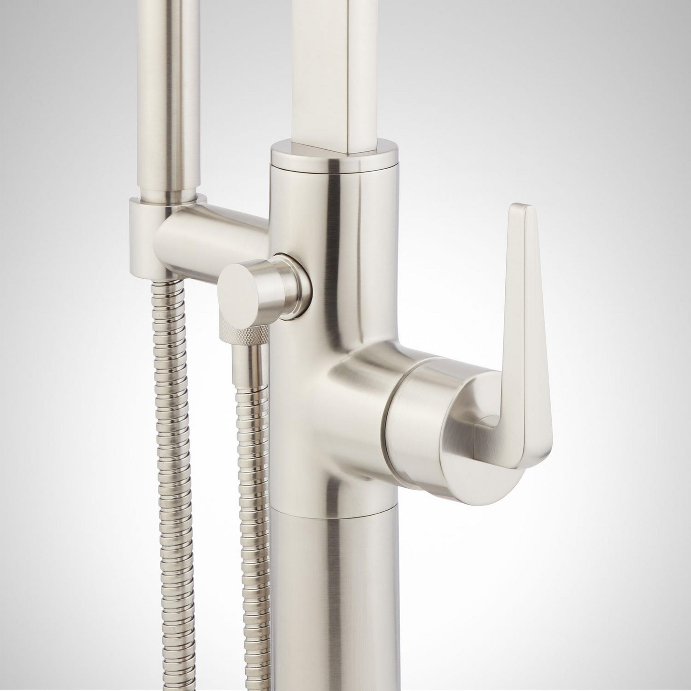 Drea Freestanding Tub Faucet with Hand Shower | Signature Hardware