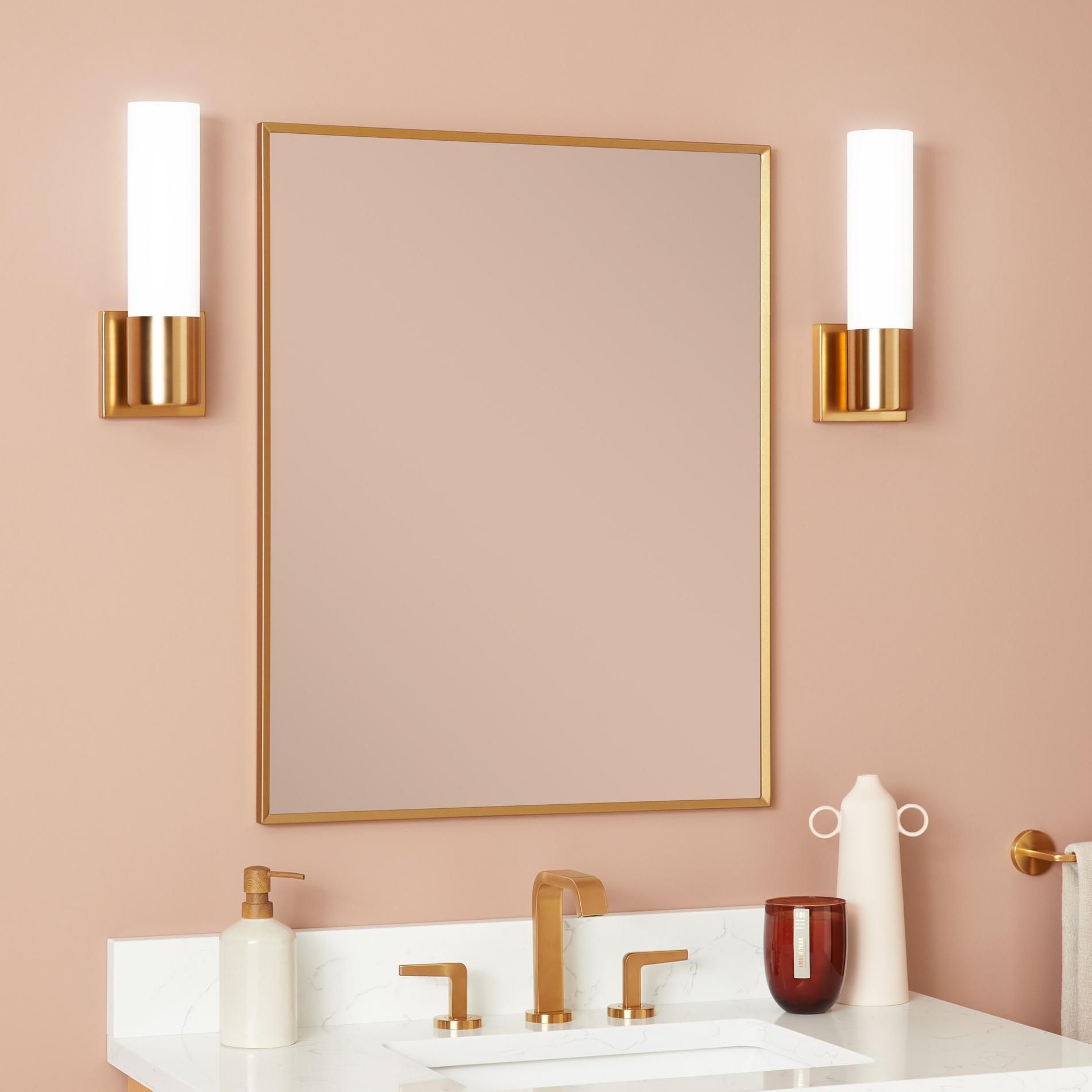 Kardon Rectangular Framed Mirror | Signature Hardware