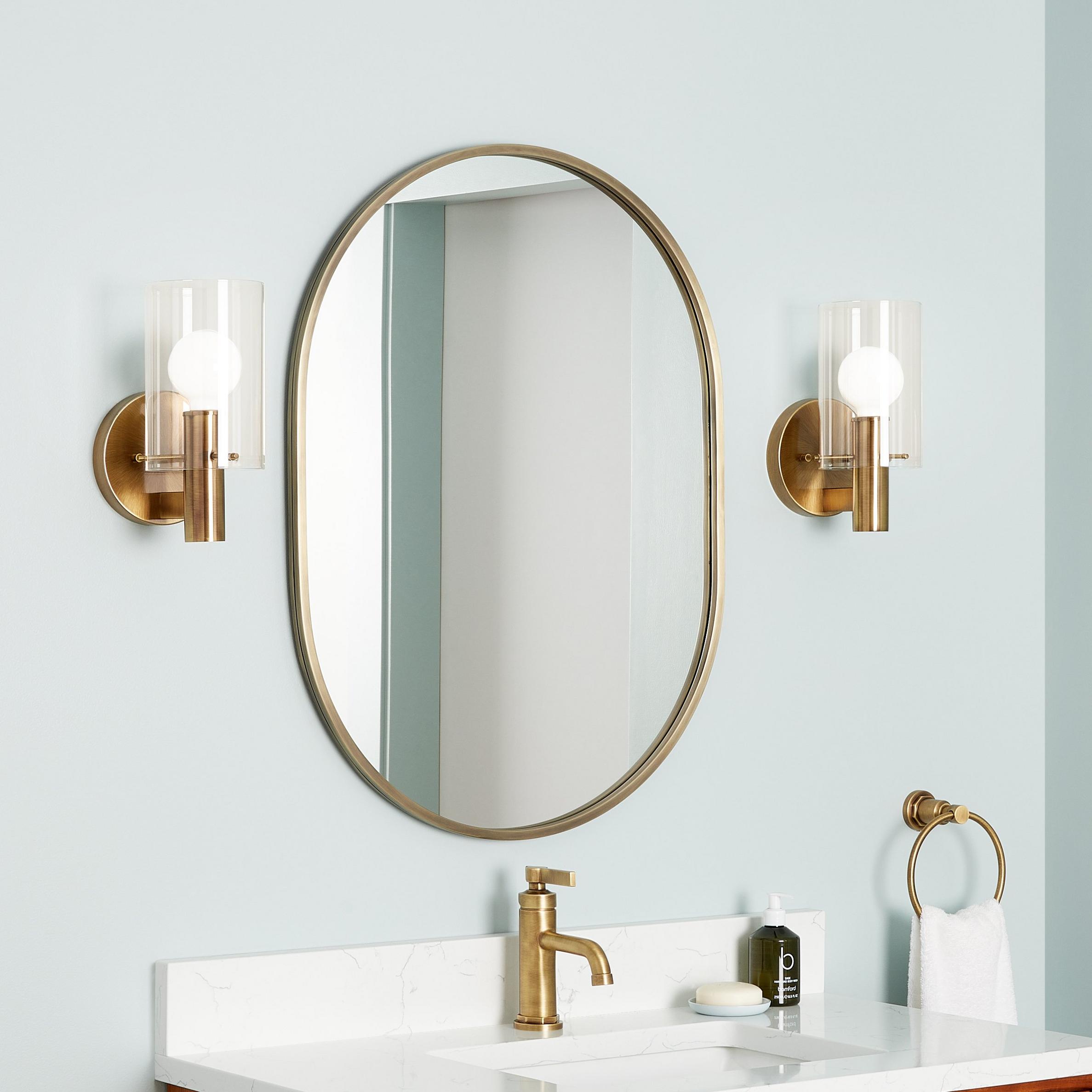 Colborne Oval Decorative Vanity Mirror | Signature Hardware