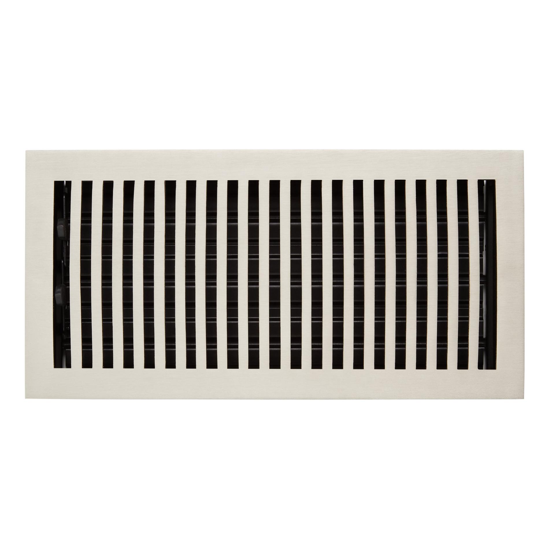 Modern Brass Oversized Floor Register | Signature Hardware