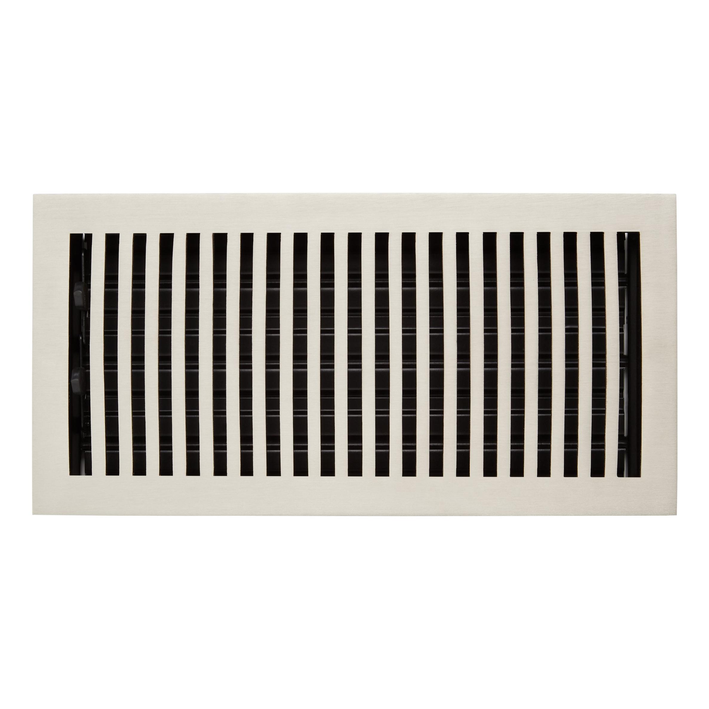 Modern Brass Oversized Floor Register | Signature Hardware