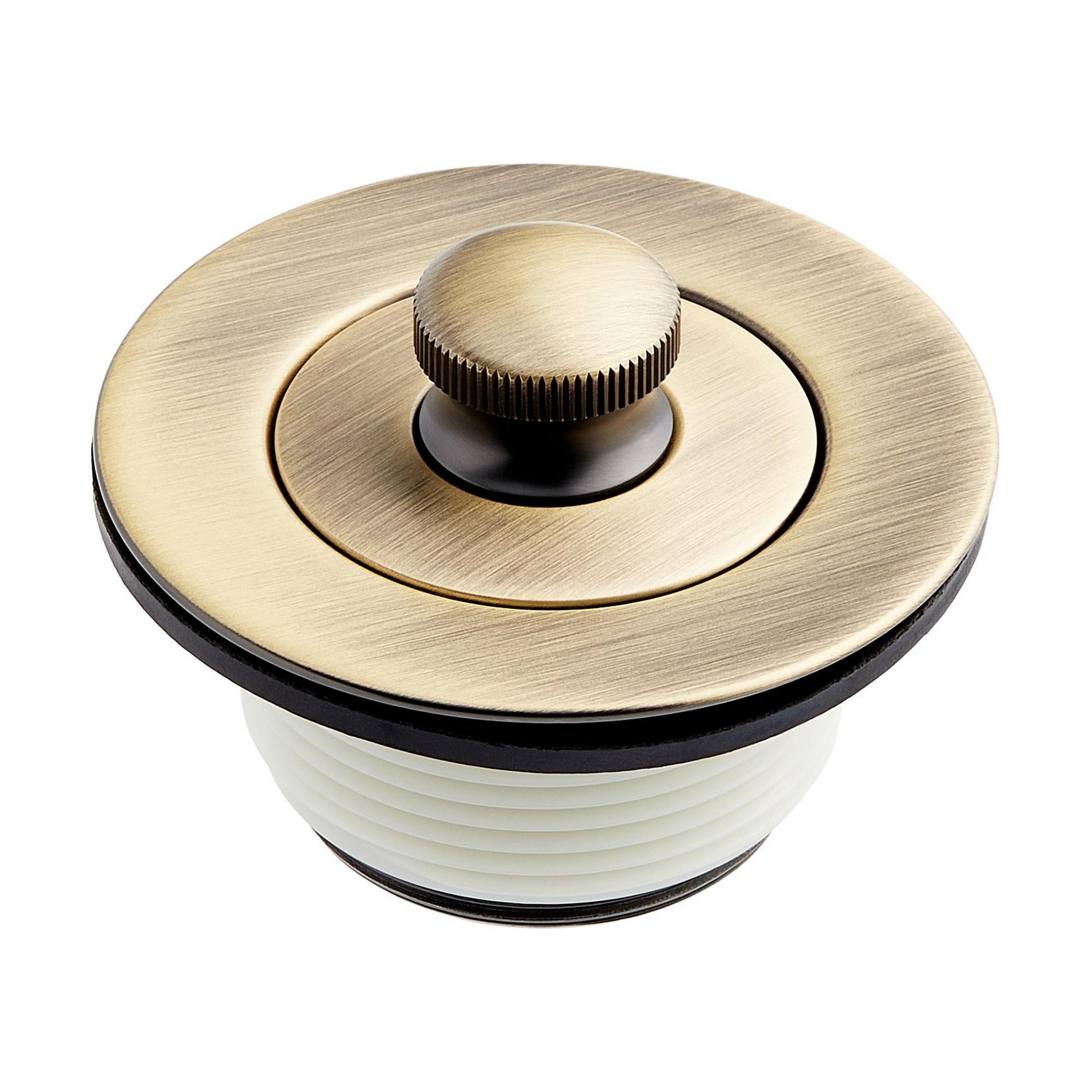 Lift & Turn Tub Drain with Adapter Sleeve | Signature Hardware