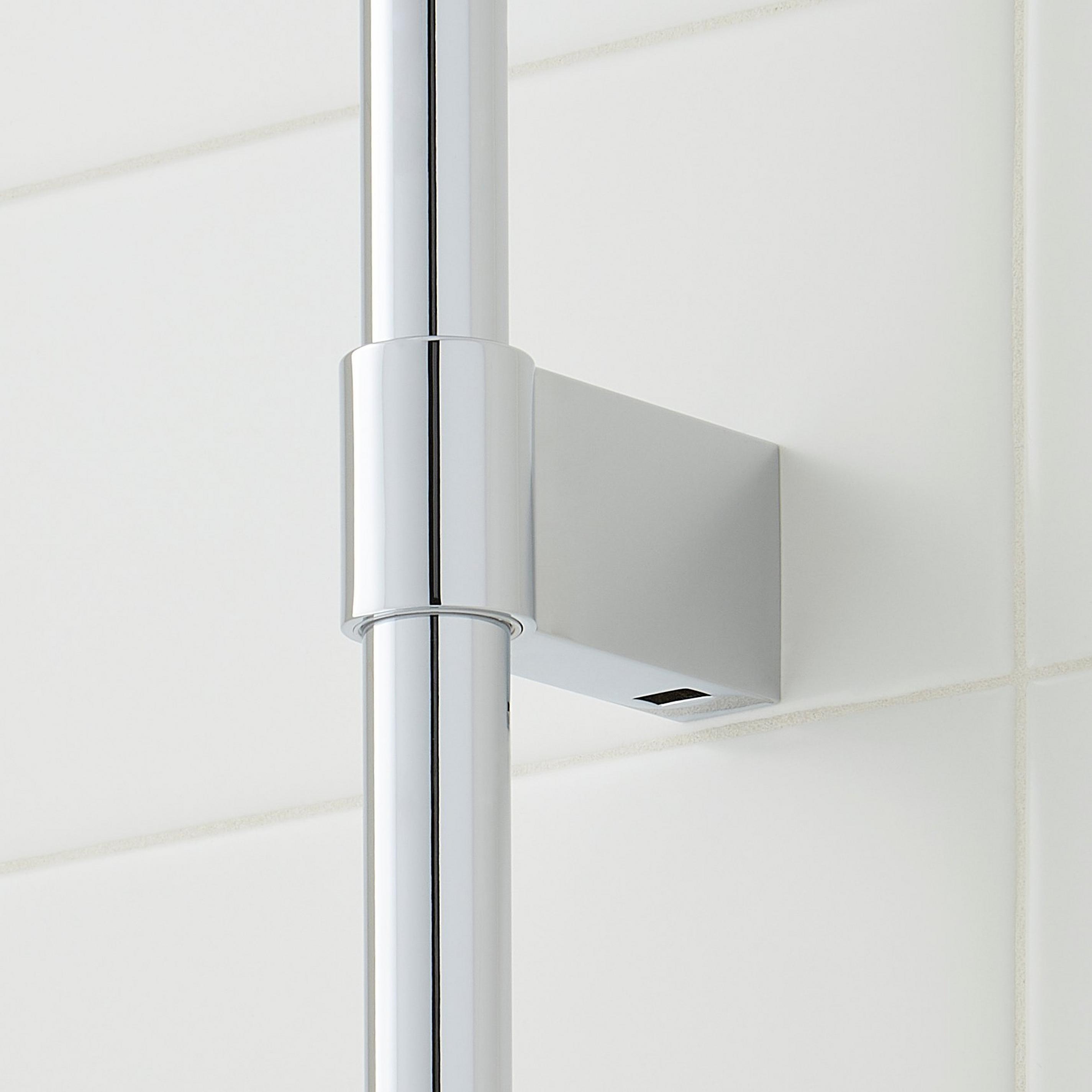 Hollybrook Thermostatic Exposed Pipe Shower with Hand Shower ...