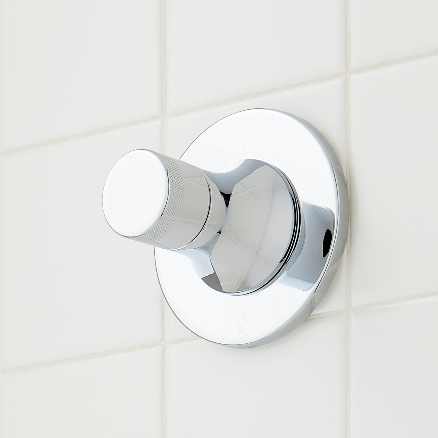 Lentz Pressure Balance Shower System with Hand Shower - Knob Handles ...