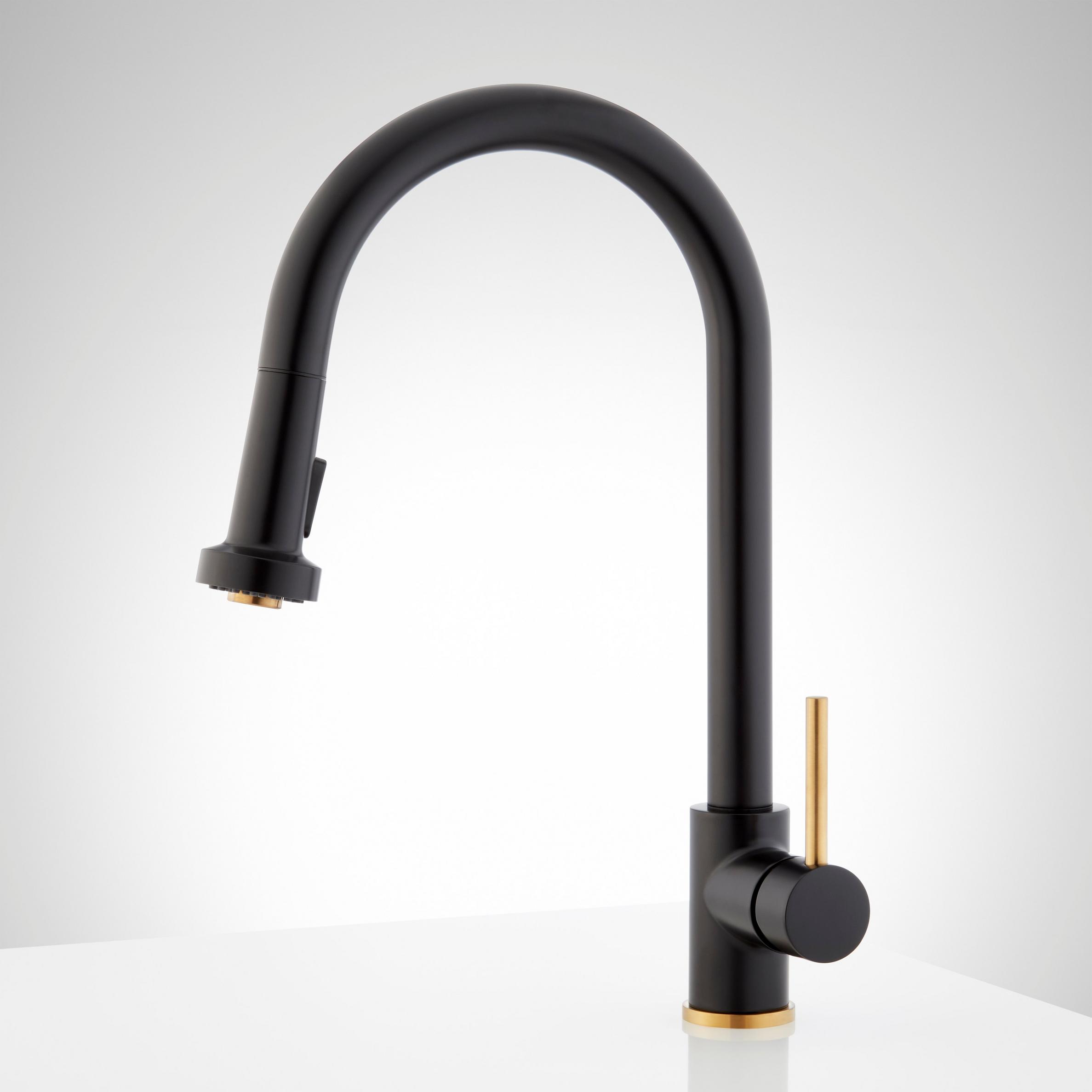 Ridgeway Pull-Down Two-Tone Kitchen Faucet | Signature Hardware