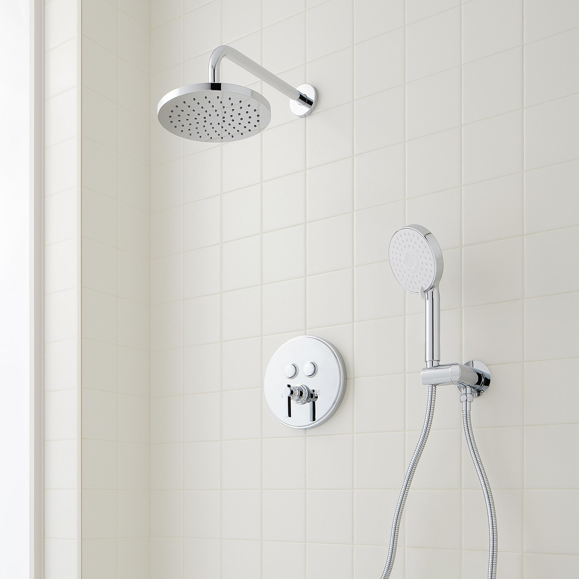 Greyfield Simple Select Shower System with Hand Shower | Signature Hardware