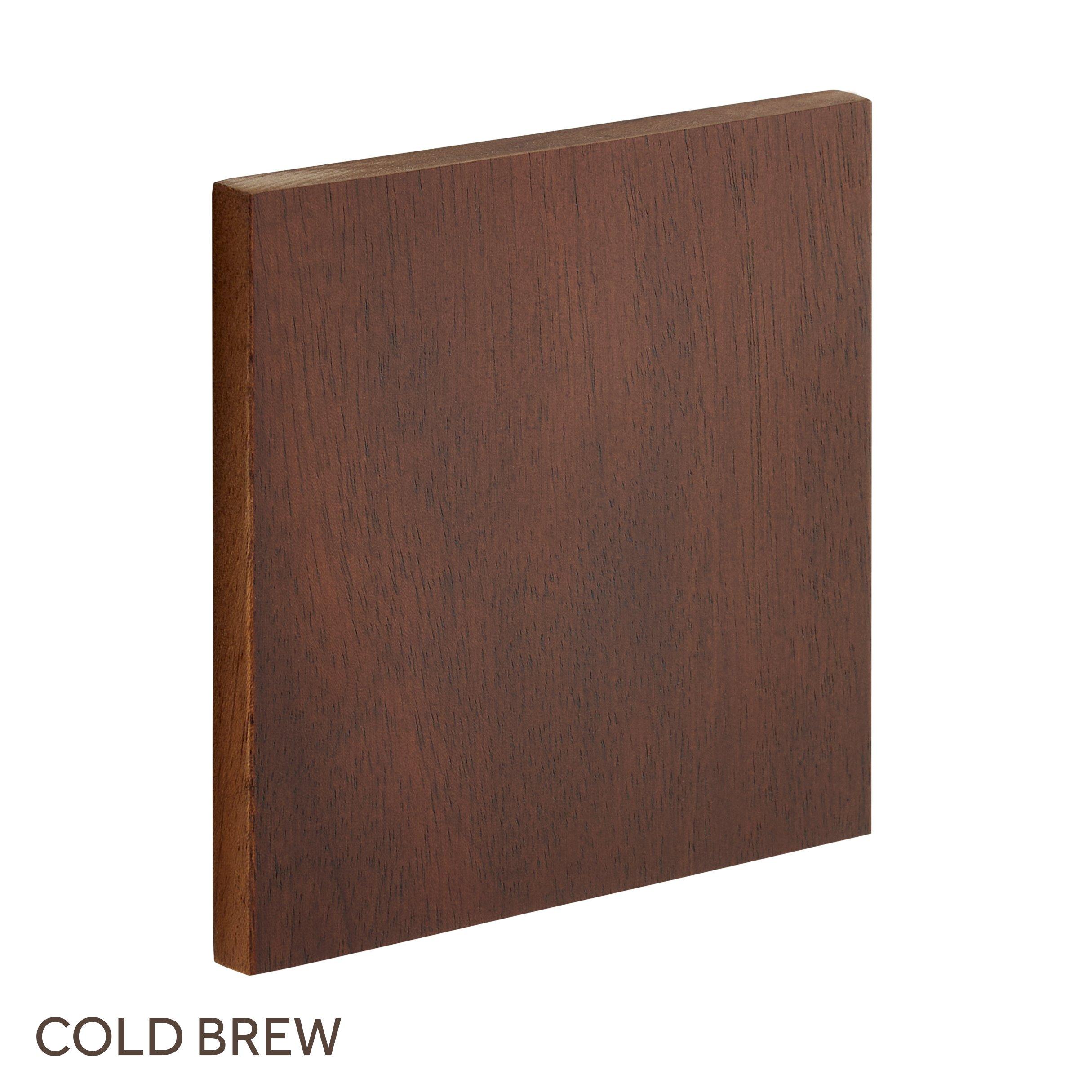 Wood Finish Sample - Cold Brew | Signature Hardware