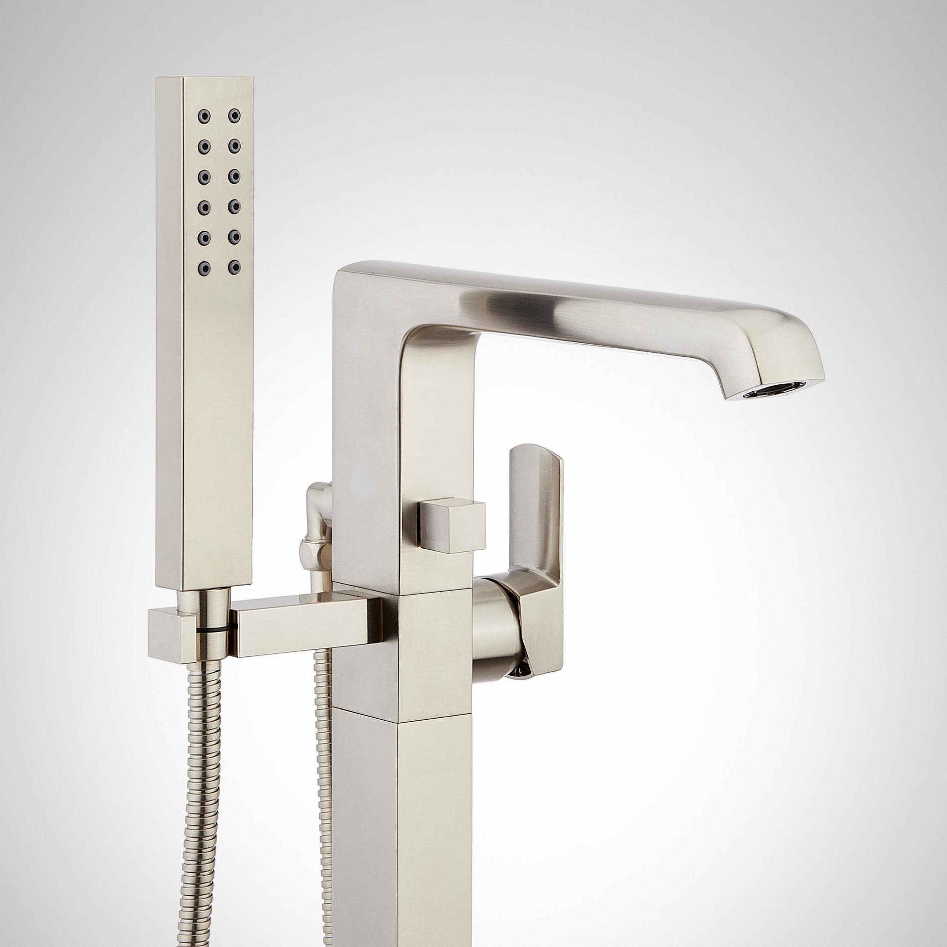 Sefina Freestanding Tub Faucet with Hand Shower | Signature Hardware