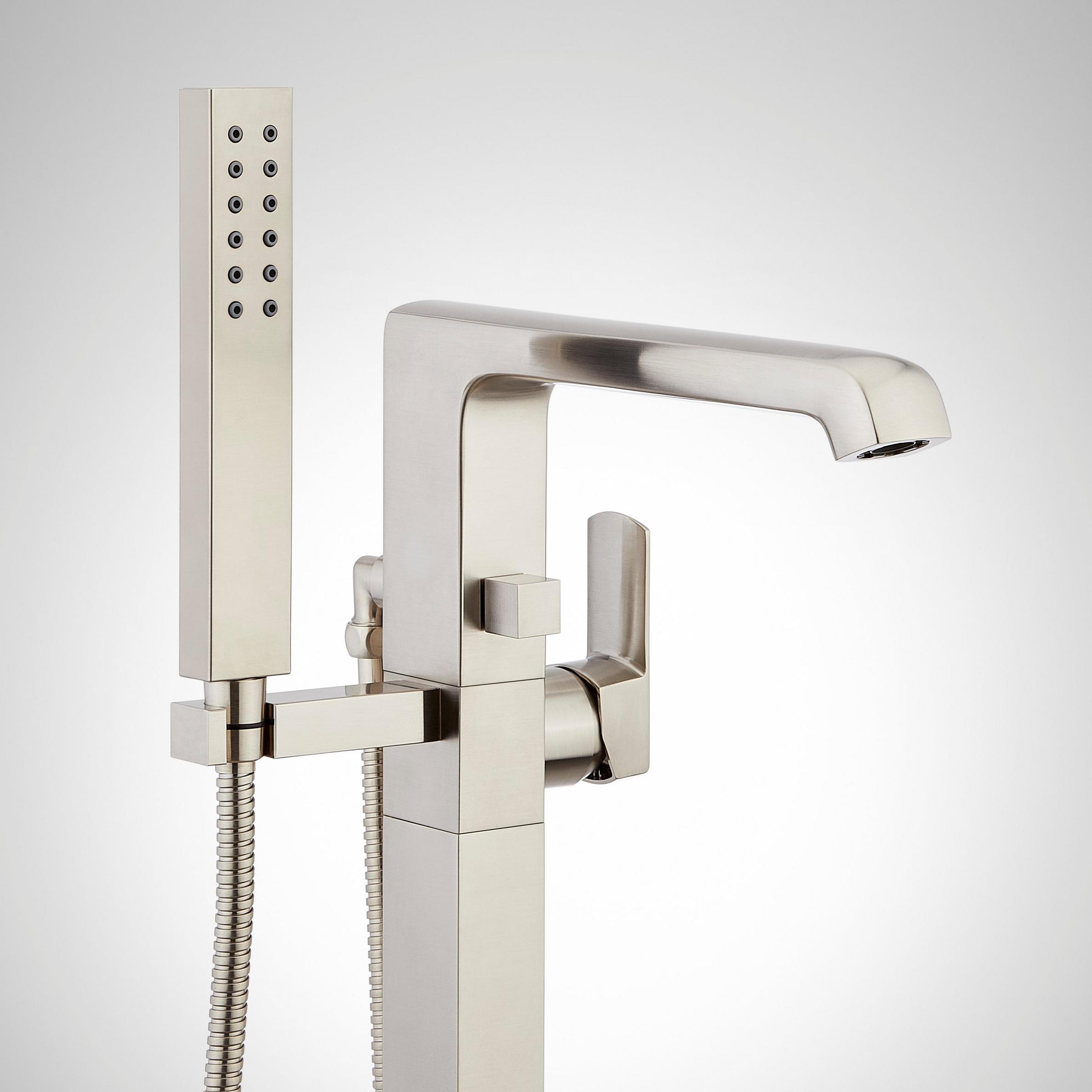 Sefina Freestanding Tub Faucet with Hand Shower | Signature Hardware