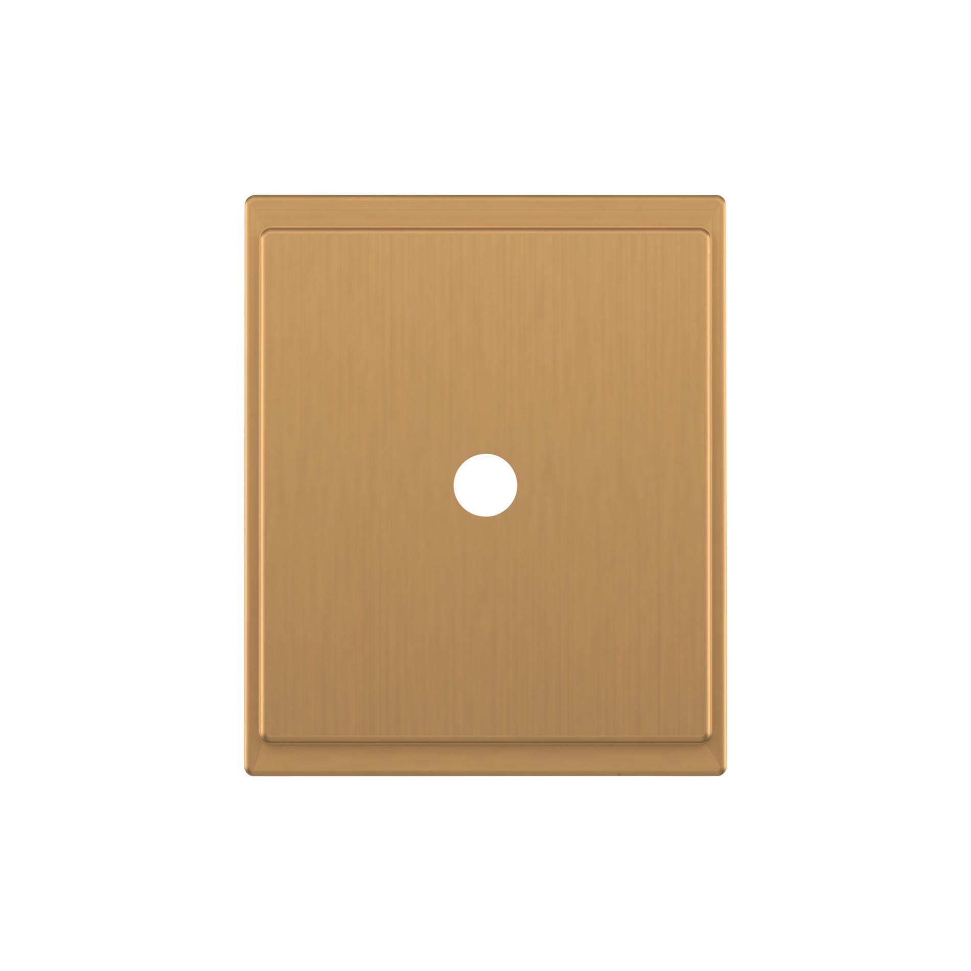 Traditional Rectangle Cabinet Knob Backplate | Signature Hardware