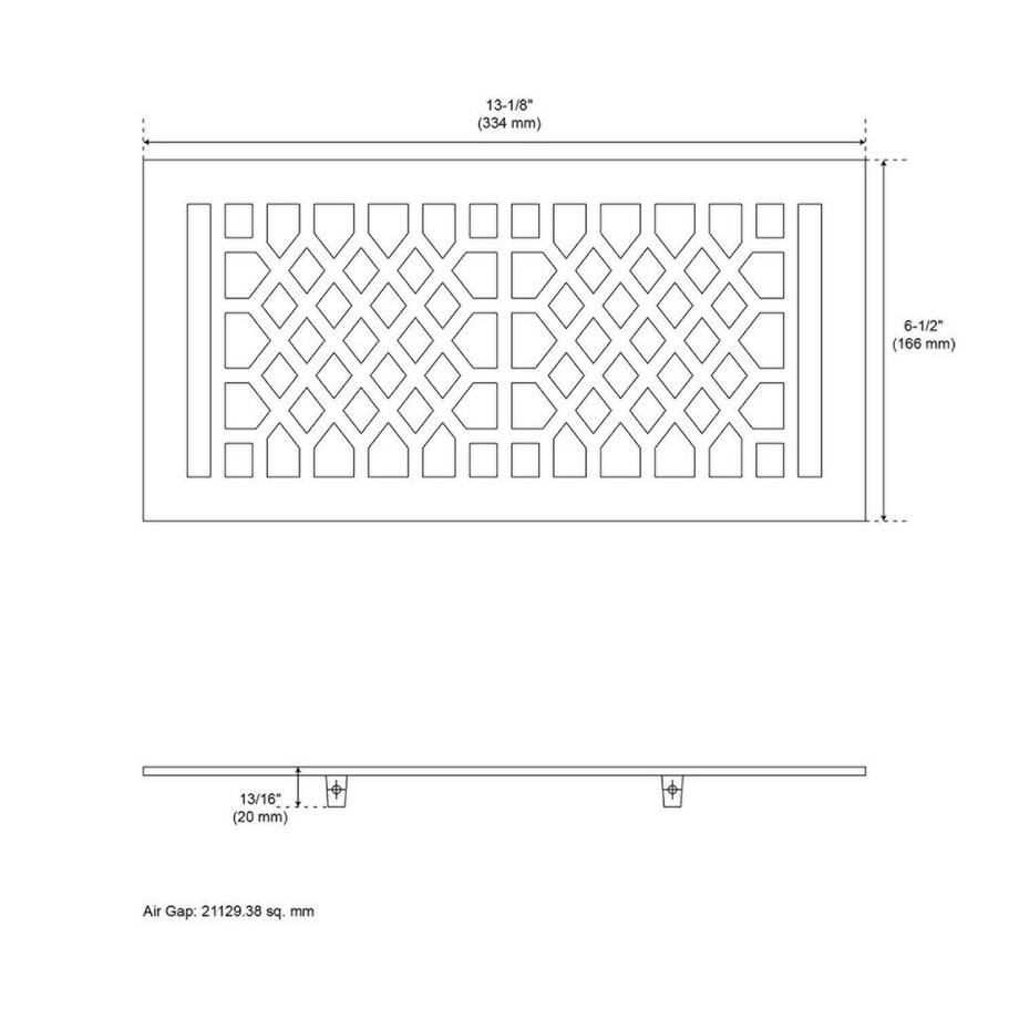 Floor Registers, Floor Vent Covers & Air Return Grilles | Signature ...