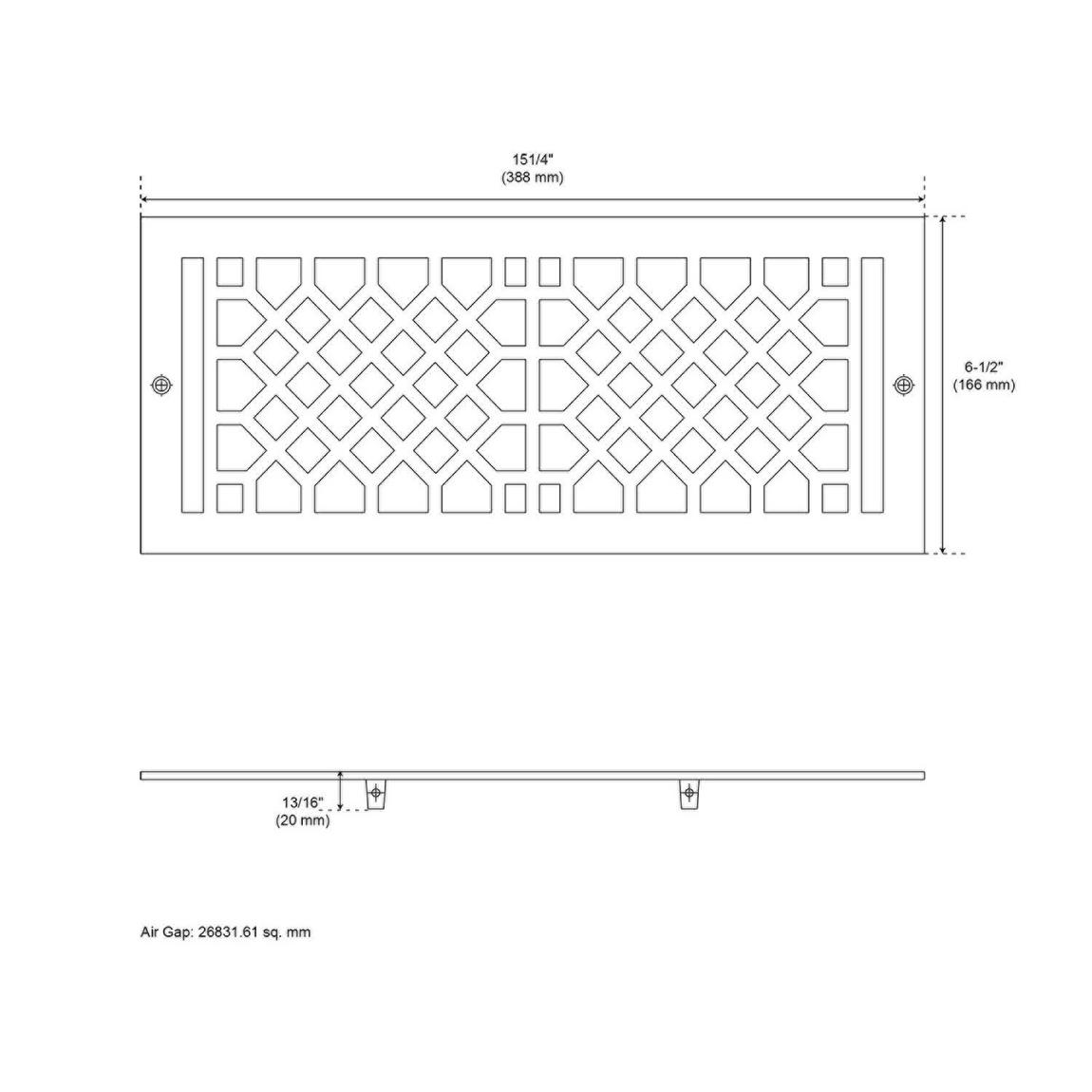 Wall Registers, Wall Vent Covers | Signature Hardware