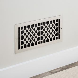 Antique Style Brass Oversized Wall Register | Signature Hardware