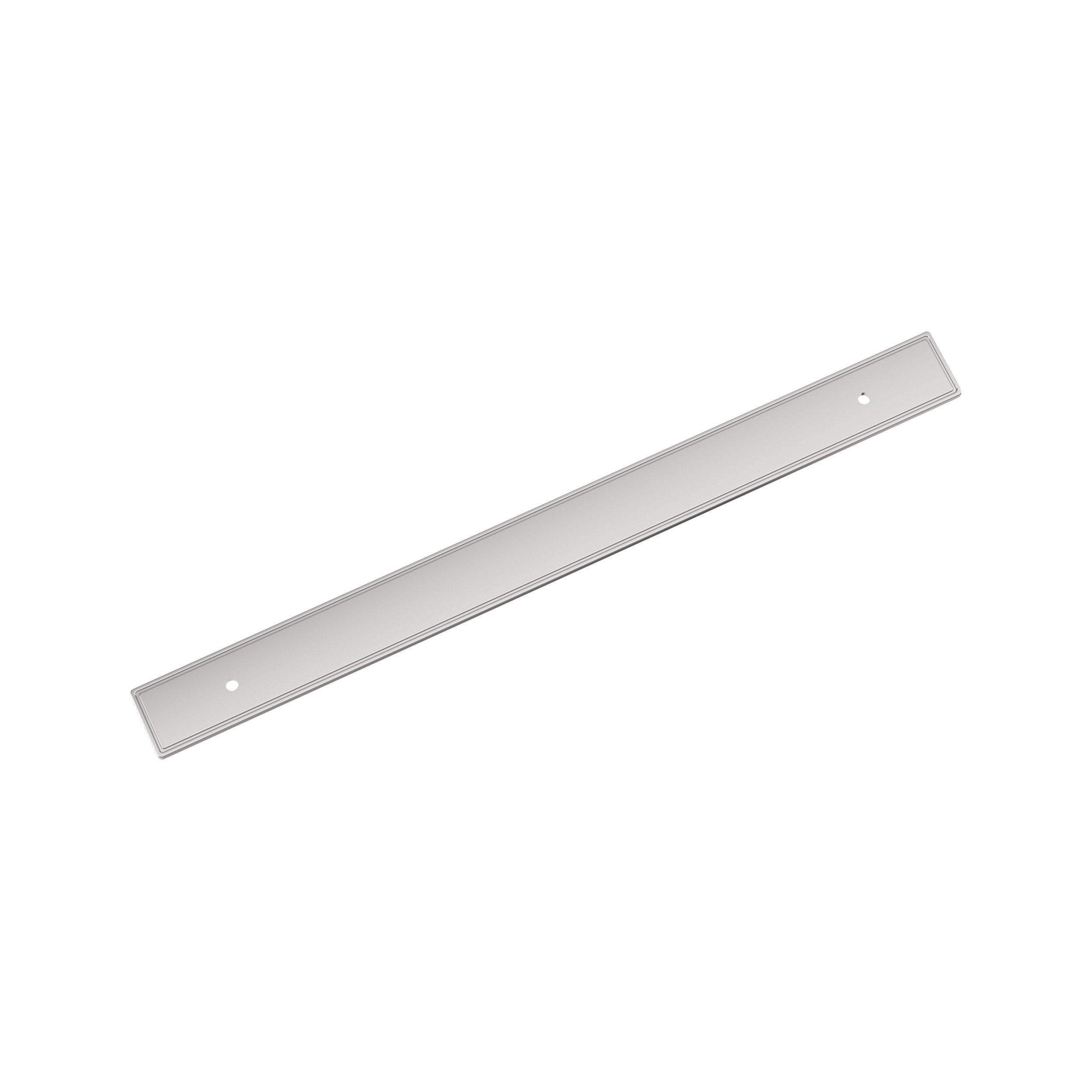 10-1/16" Contemporary Oversized Cabinet Pull Backplate - Polished ...