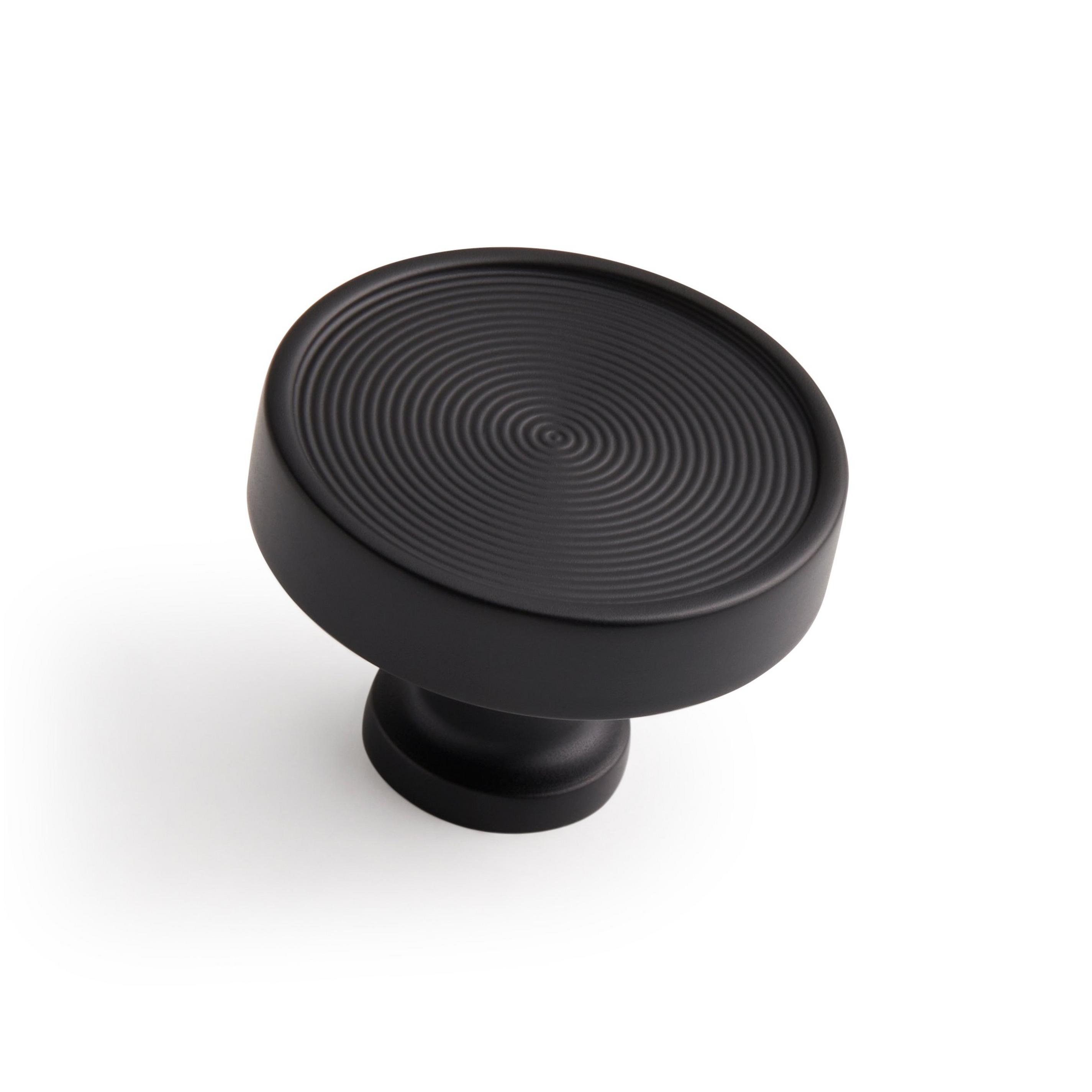 Orwell Radial Textured Round Cabinet Knob | Signature Hardware