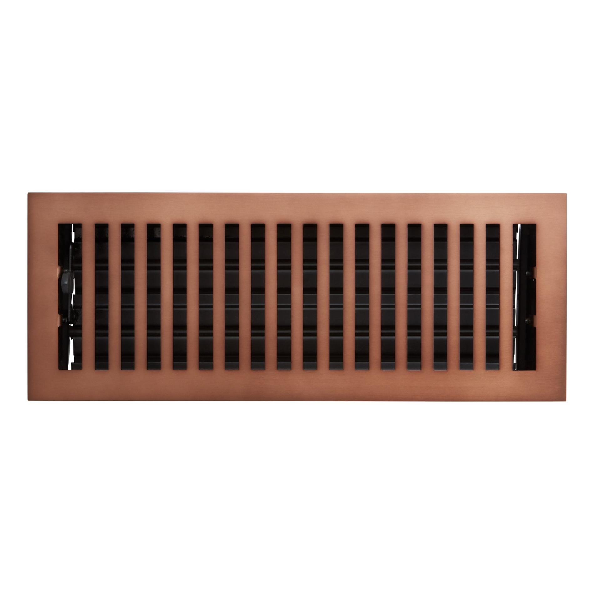 Modern Steel Floor/Wall Register | Signature Hardware