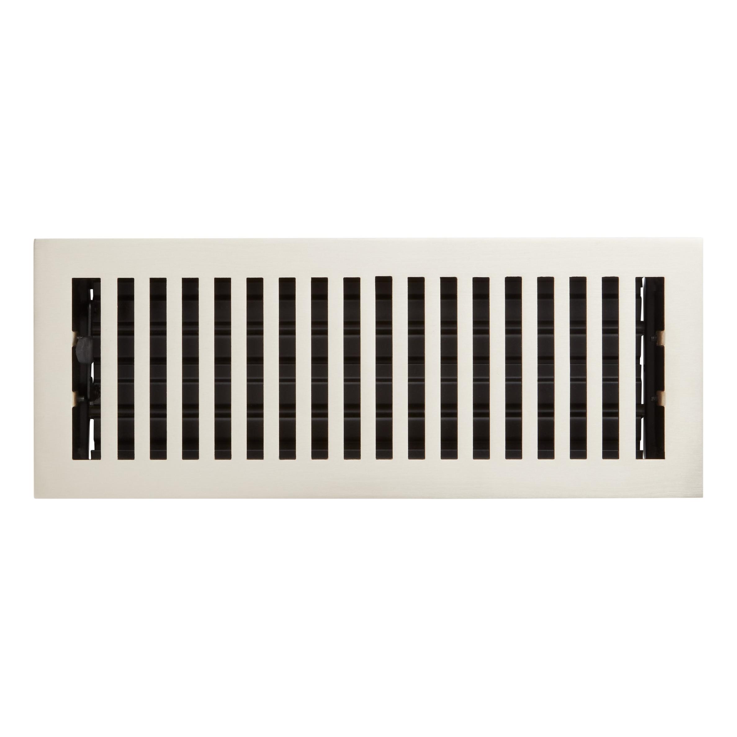 Modern Steel Floor/Wall Register | Signature Hardware