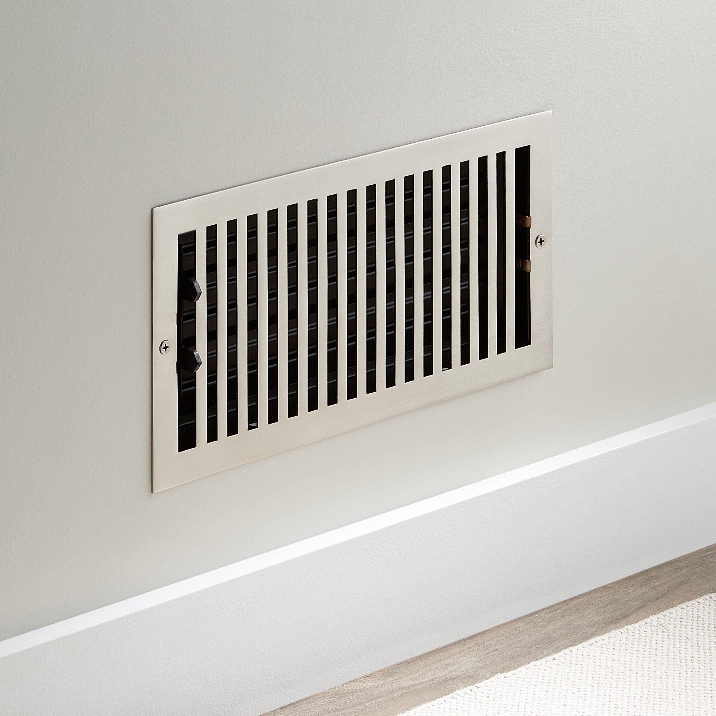 Modern Steel Oversized Wall Register | Signature Hardware