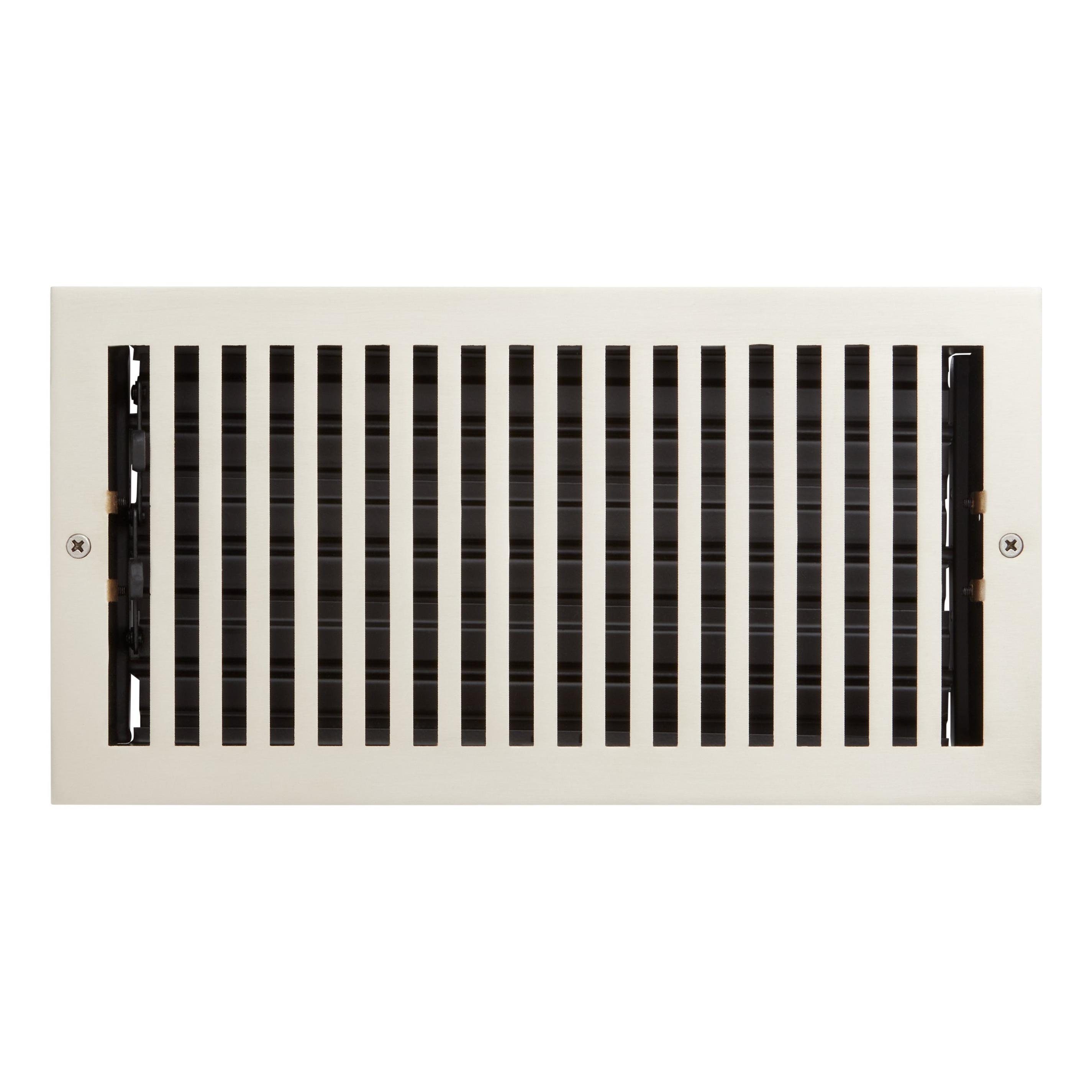 Modern Steel Oversized Wall Register | Signature Hardware