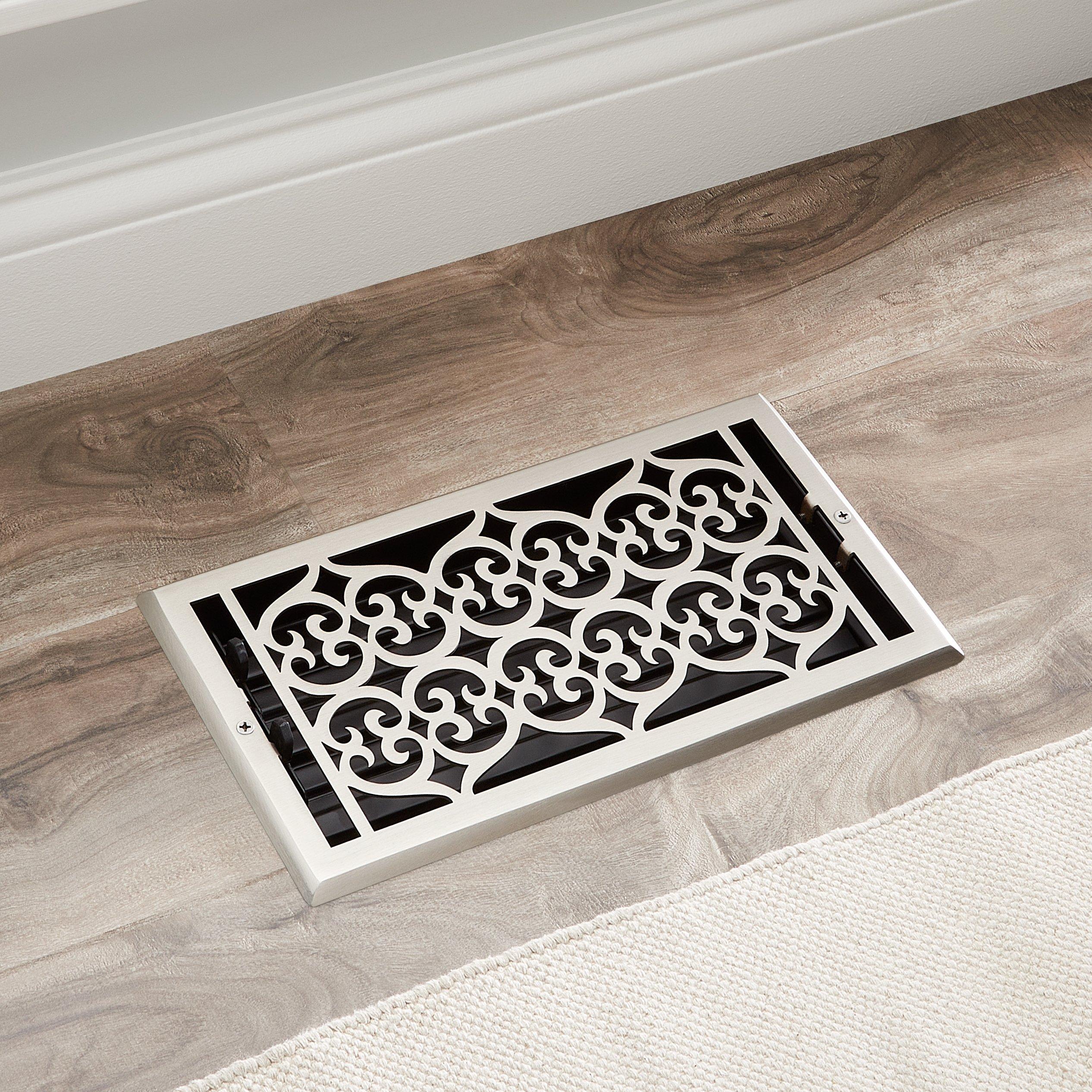 Old Victorian Steel Floor/Wall Register | Signature Hardware