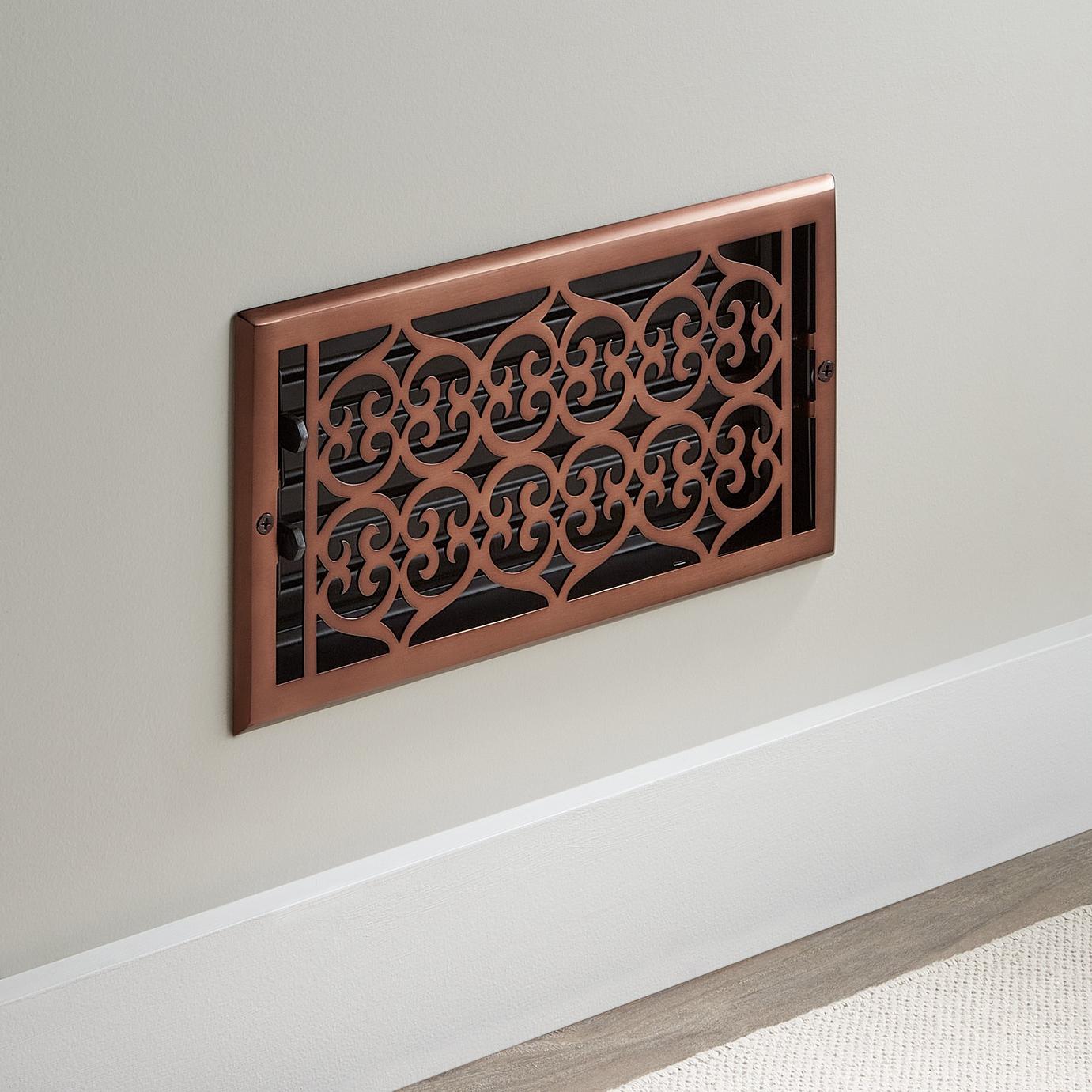 Registers - Brass, Bronze, Steel & Wood