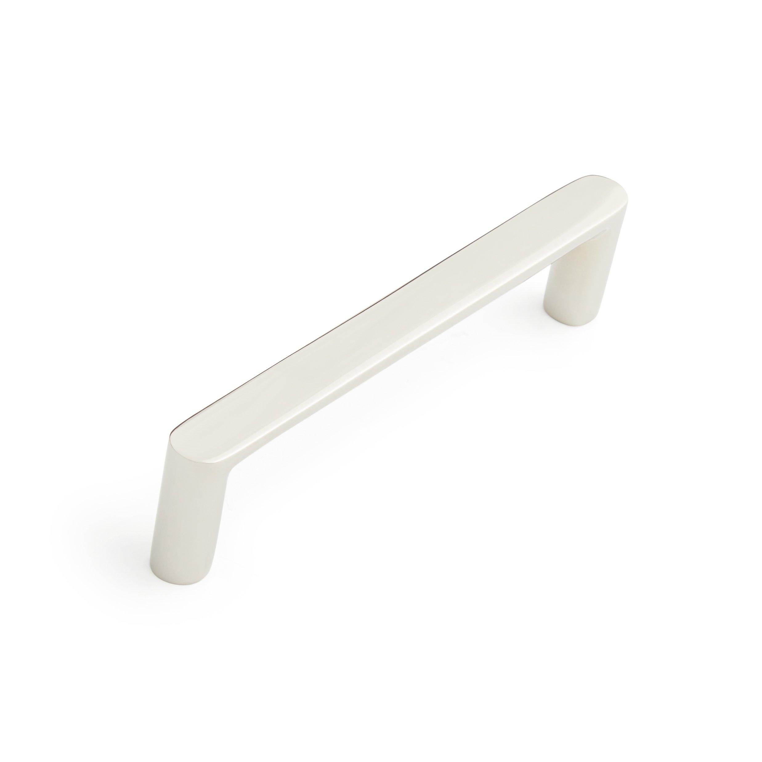 6-5/16" Novak Brass Cabinet Pull - Polished Nickel | Signature Hardware