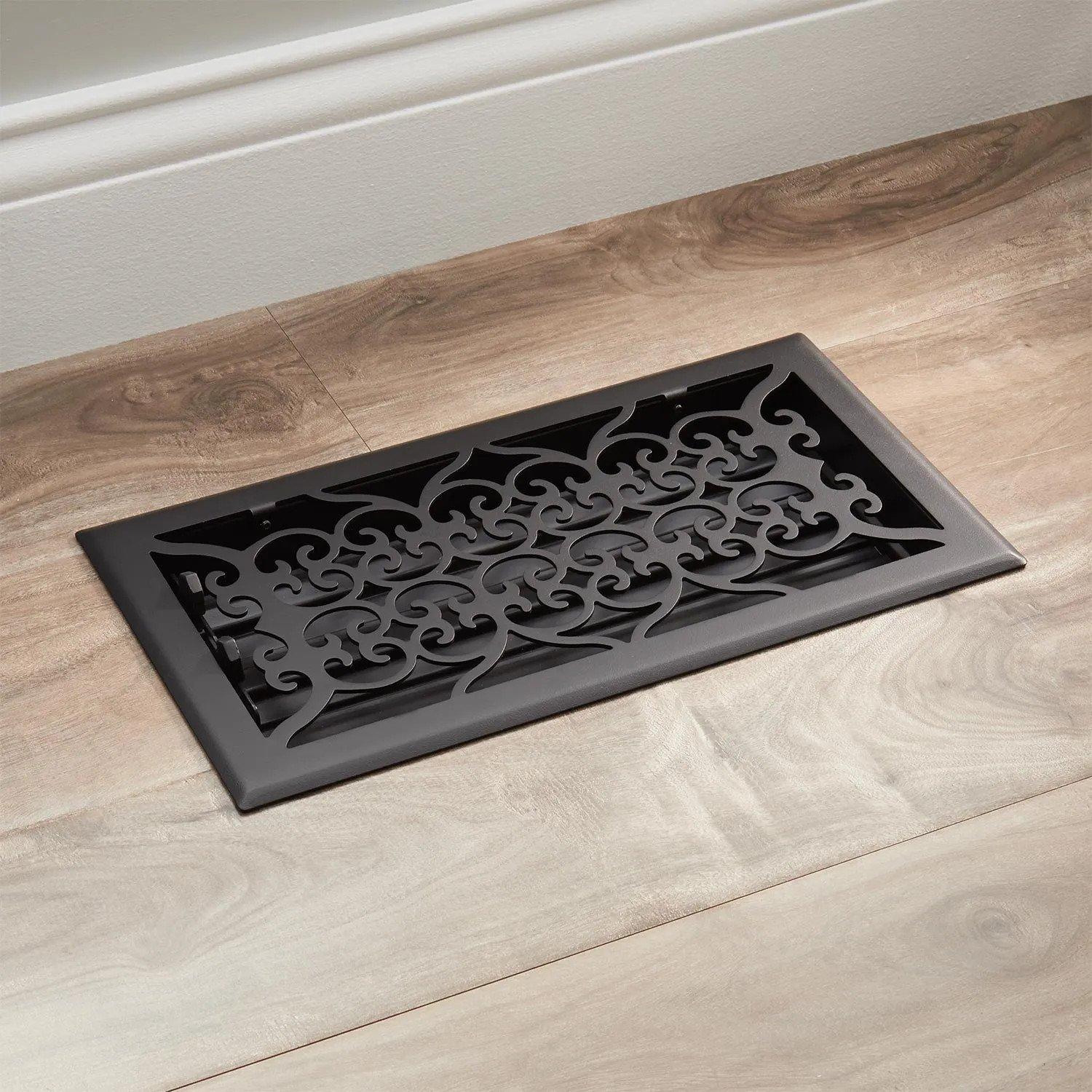 Alexandre Traditional Steel Floor Register | Signature Hardware