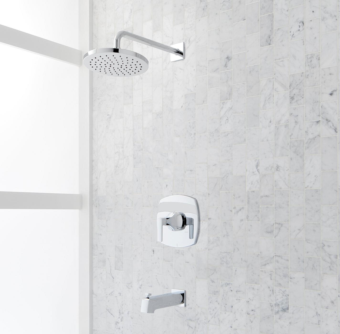 Sefina Pressure Balance Tub and Shower System | Signature Hardware