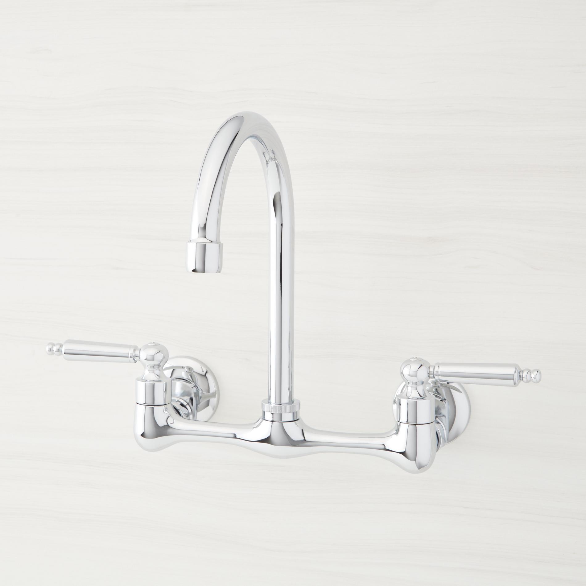 Jessamy Wall-Mount Kitchen Faucet | Signature Hardware