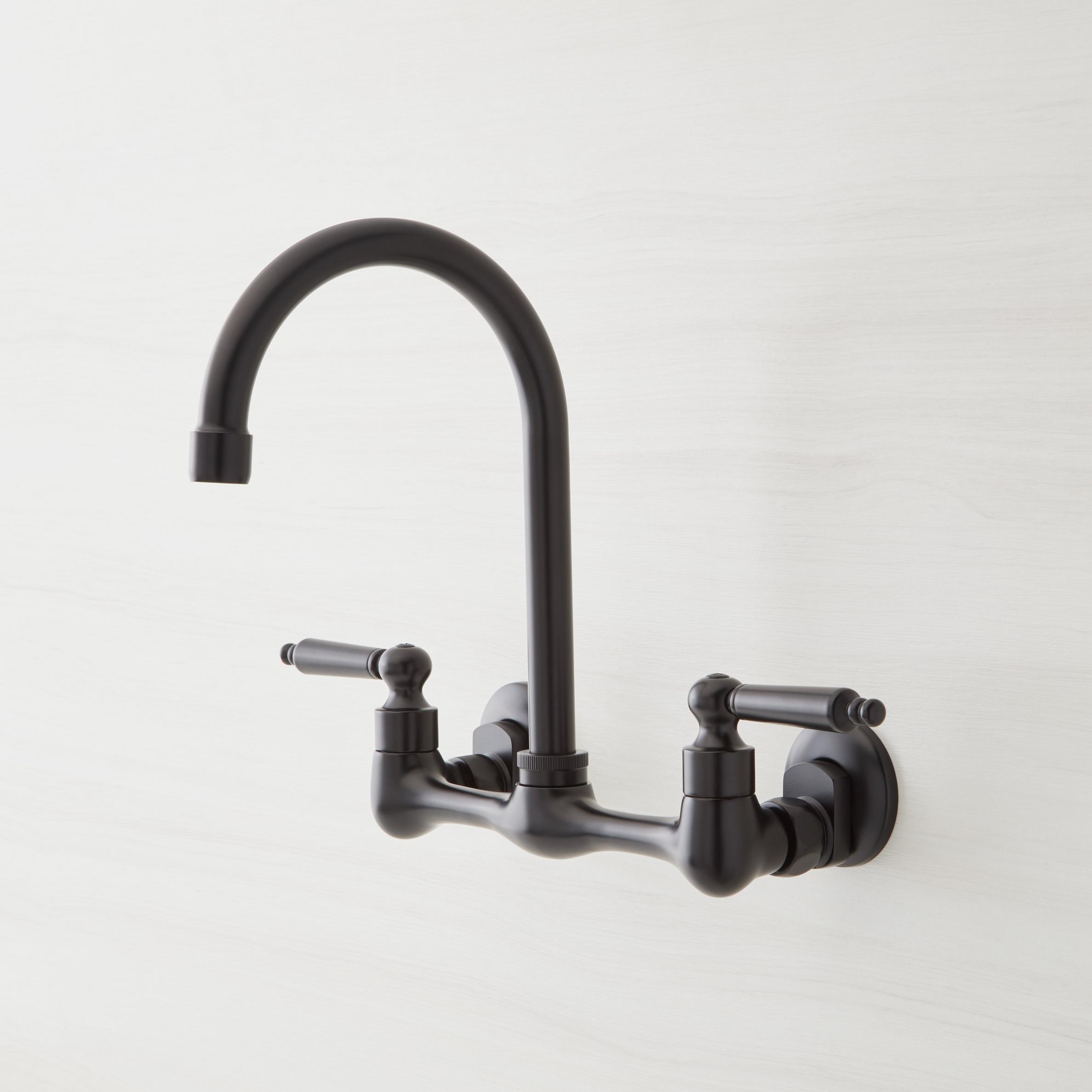 Jessamy Wall-Mount Kitchen Faucet | Signature Hardware