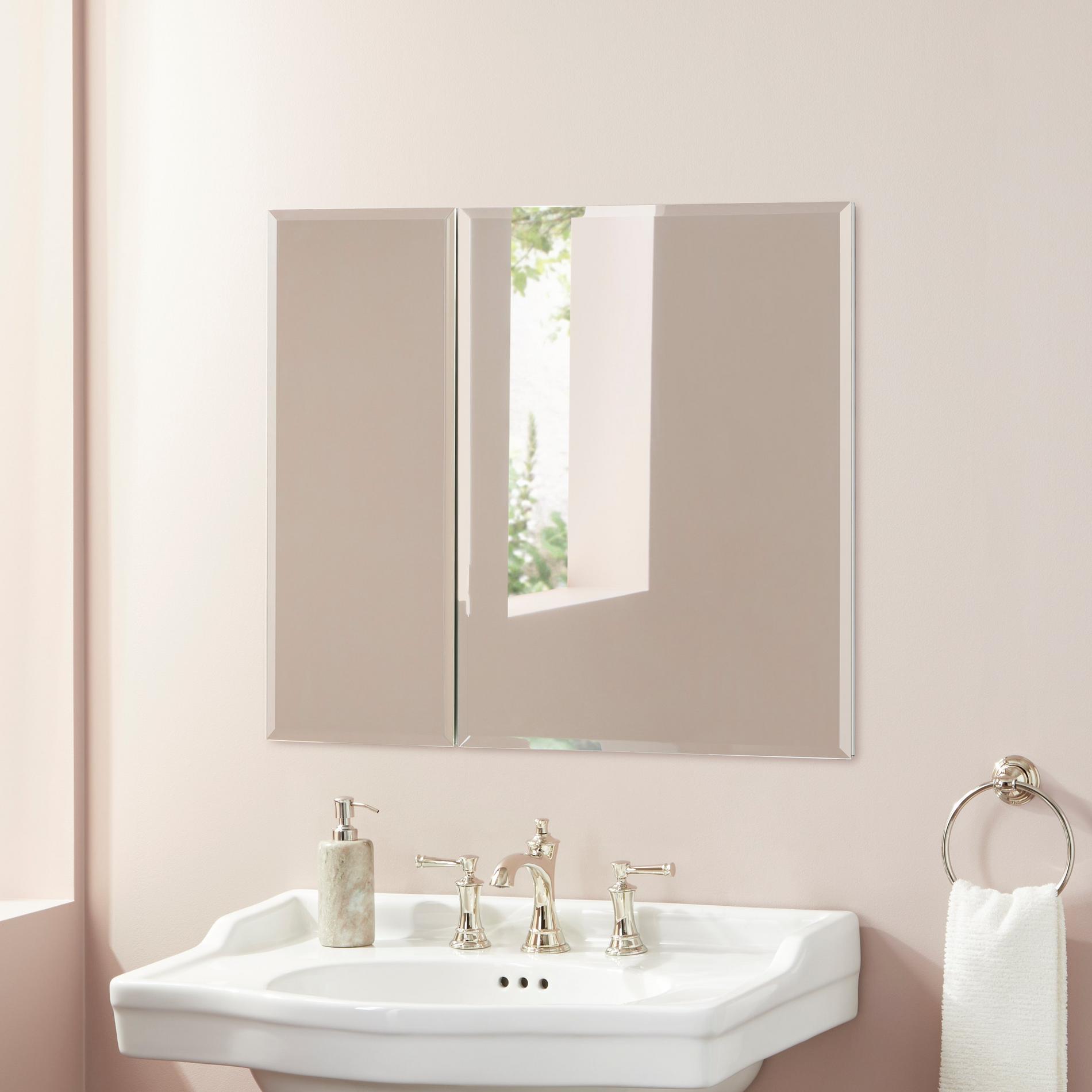 30" Alastor Two-Door Medicine Cabinet with Reversible Hinges ...