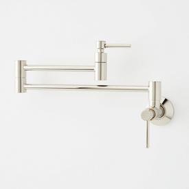 Modern Retractable Wall-Mount Pot Filler Faucet | Signature Hardware