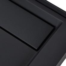 60" Solid Surface Stone Shower Base - Matte Black | Signature Hardware