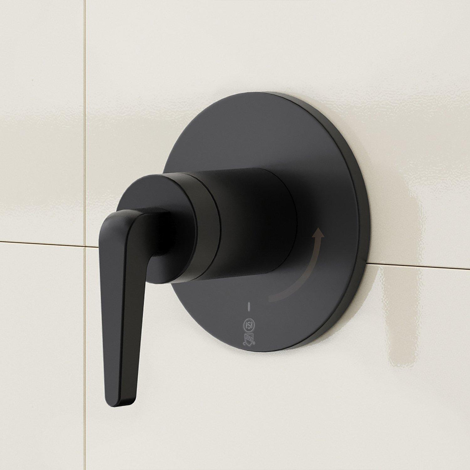 Drea In-Wall Shower Volume Control Handle and 1/2" Rough-In Valve ...