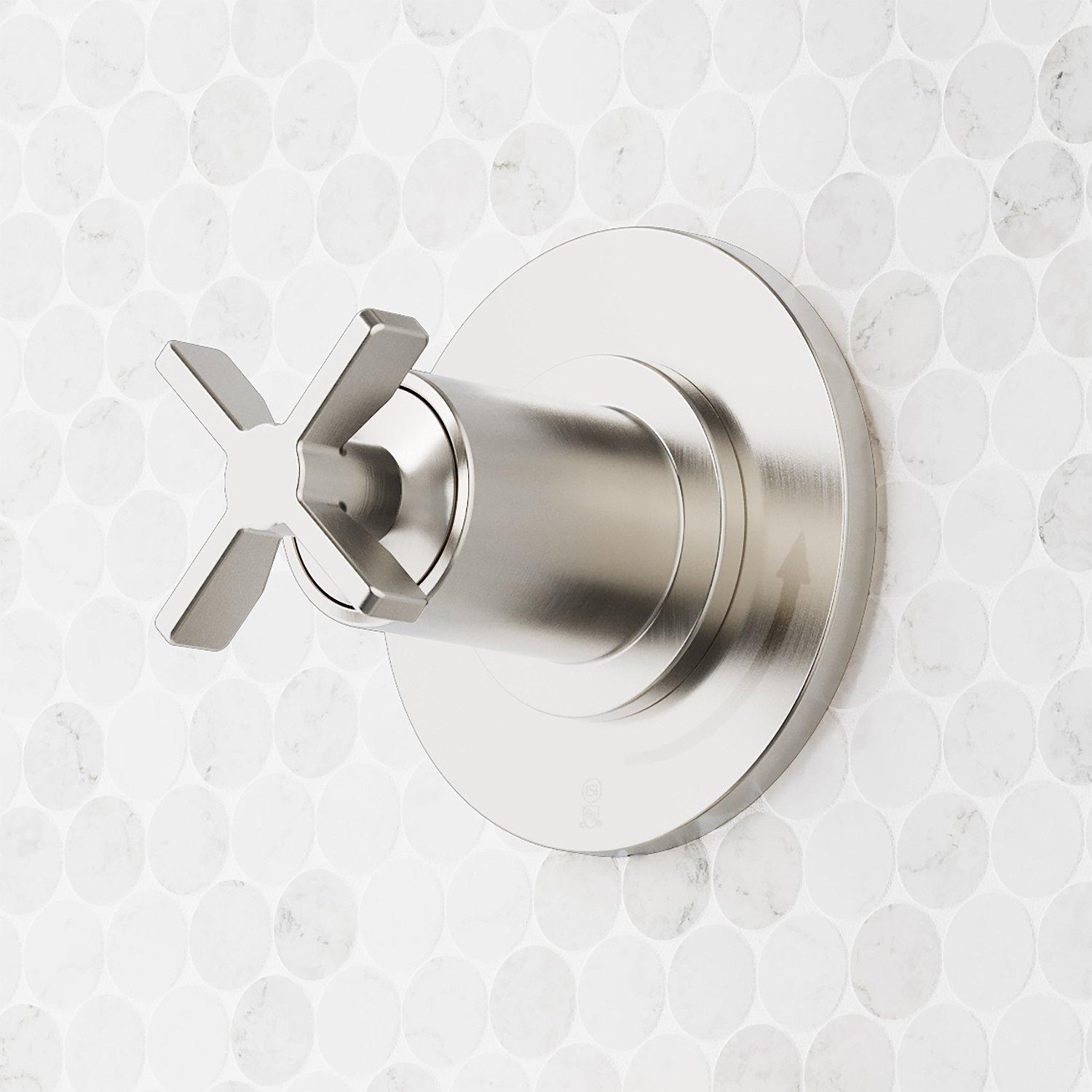 Vassor In-Wall Shower Volume Control Handle and 3/4" Rough-In Valve ...