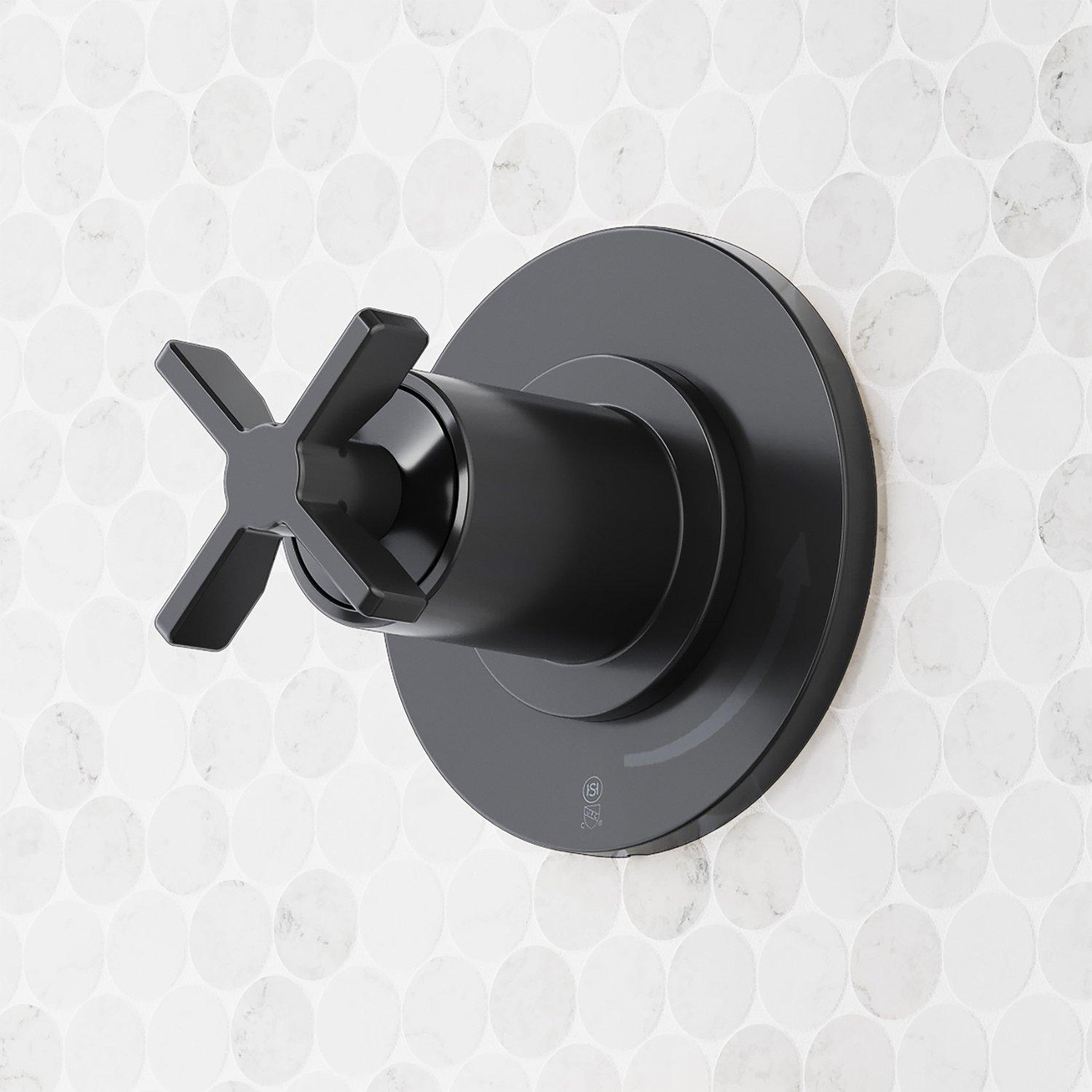Vassor In-Wall Shower Volume Control Handle and 3/4" Rough-In Valve ...