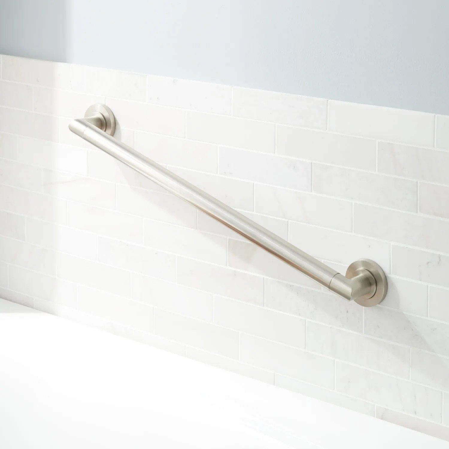 18" Armand Grab Bar - Brushed Nickel | Signature Hardware